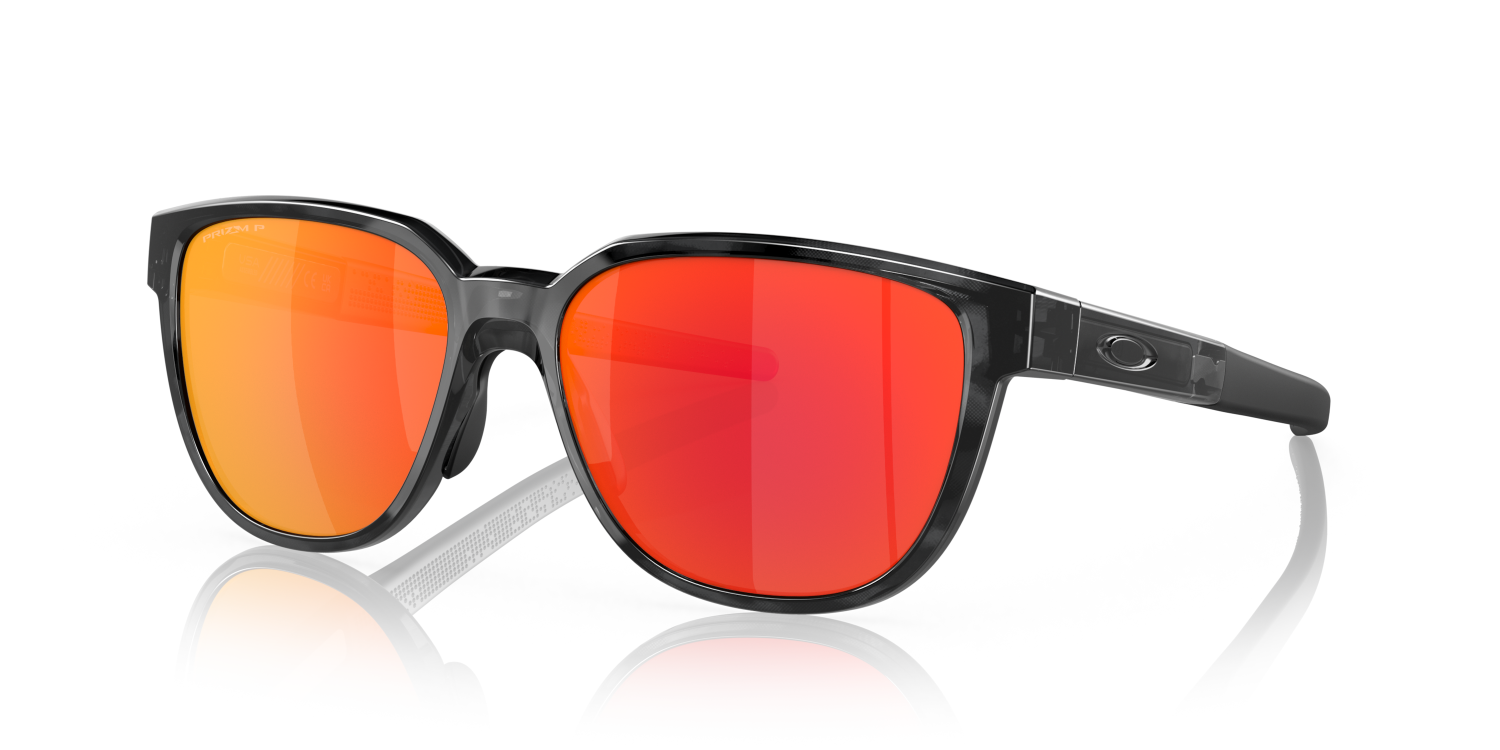 Actuator Prizm Ruby Polarized Lenses, Black Tortoise Frame Sunglasses ...