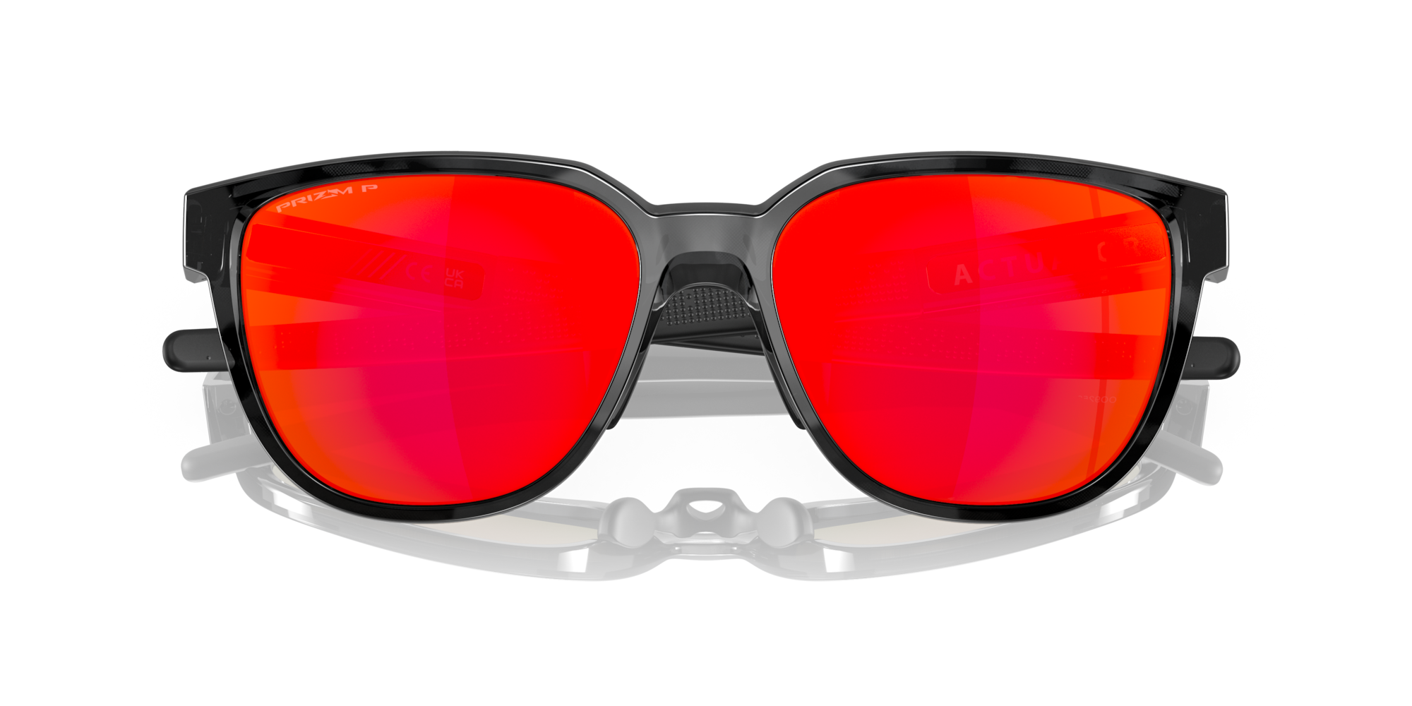 Actuator Prizm Ruby Polarized Lenses, Black Tortoise Frame Sunglasses ...
