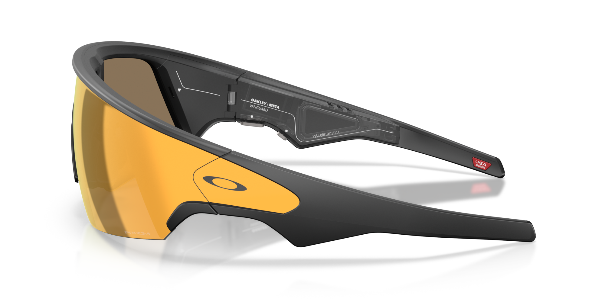 Oakley Meta Vanguard Prizm 24K Lenses, Black Frame Sunglasses | Oakley® US