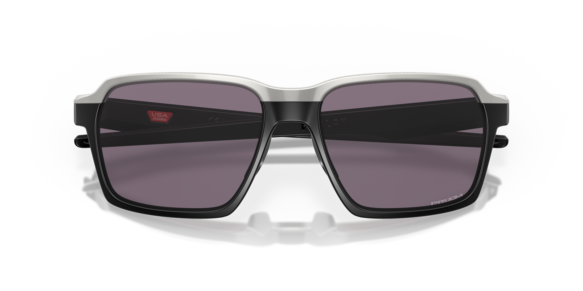 Parlay Prizm Grey Lenses, Matte Black Frame Sunglasses | Oakley® US