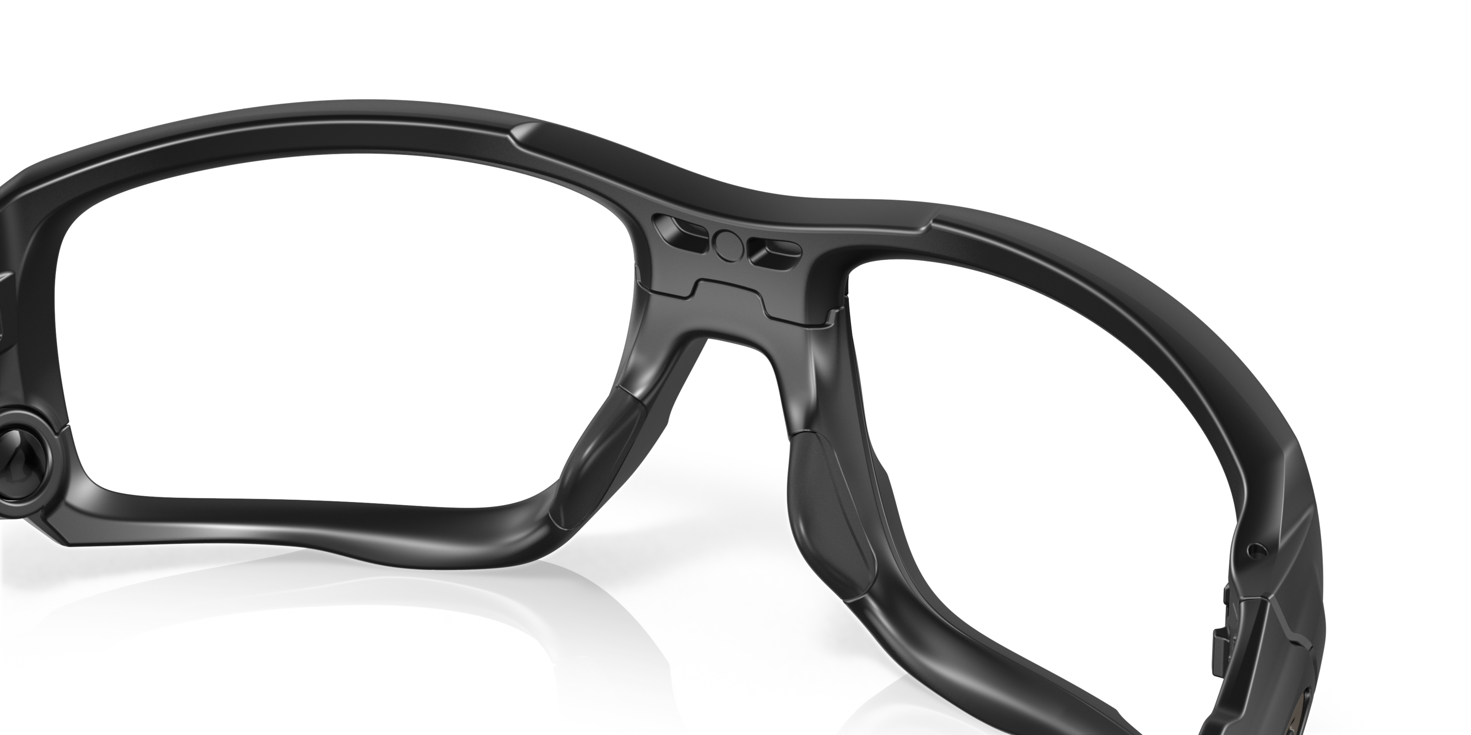 SI Shock Tube Array Clear Lenses, Matte Black Frame Sunglasses | Oakley ...