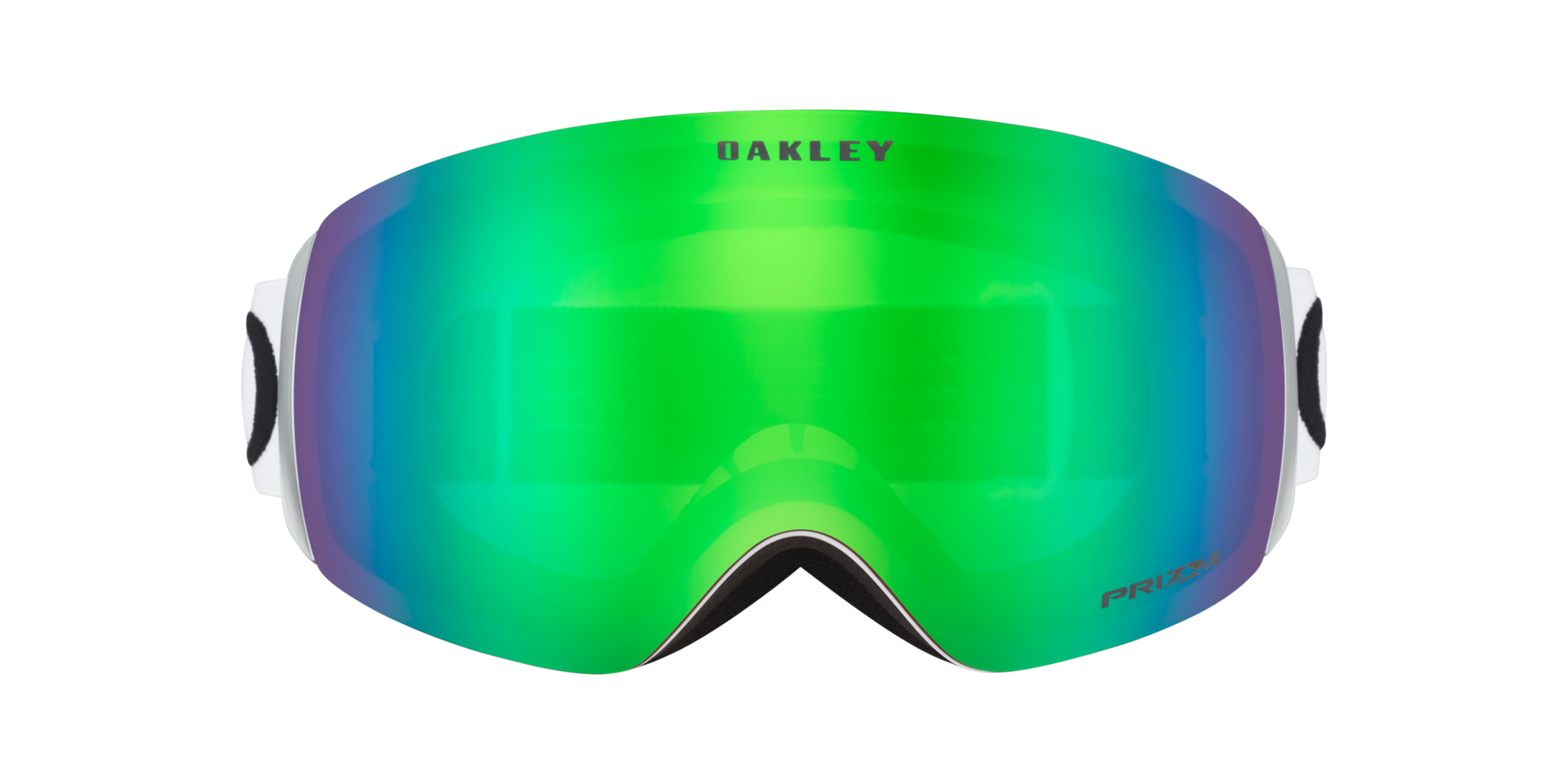 Oakley Flight Deck™ M Snow Goggles - Matte White - Prizm Snow Jade ...