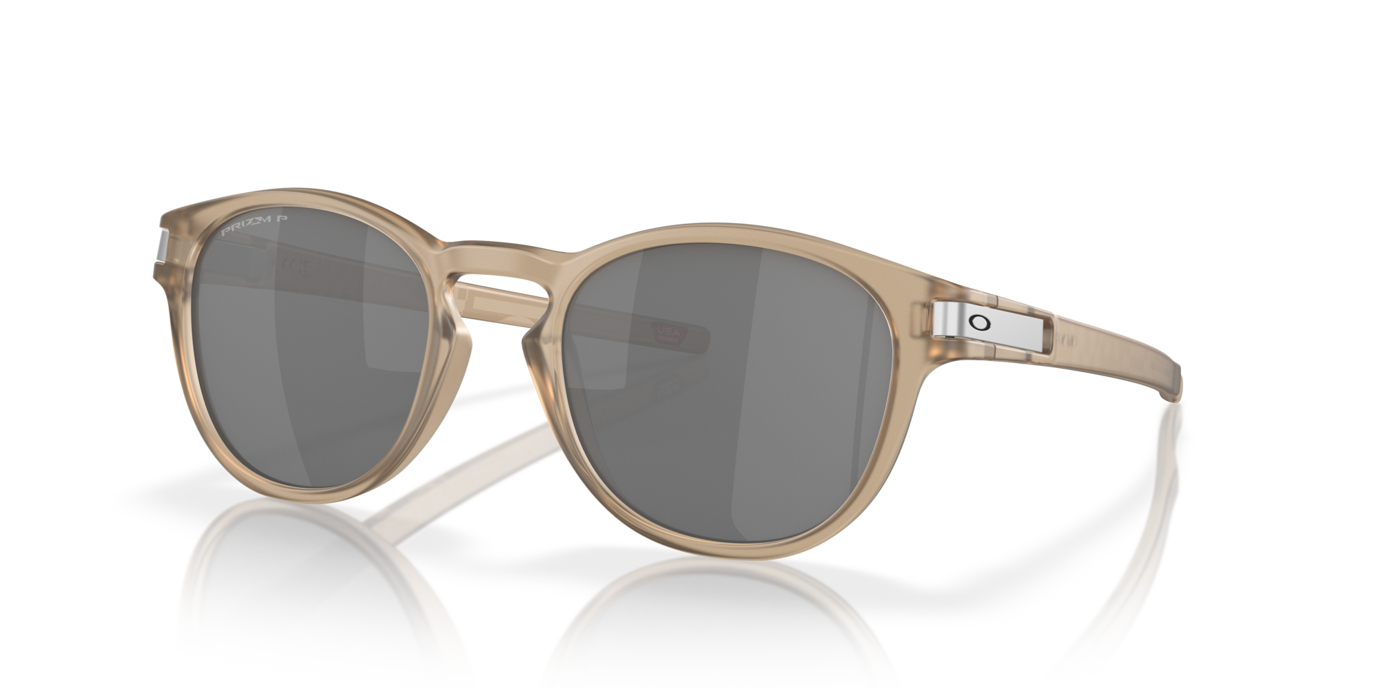 Oakley Latch™ Sunglasses with Matte Sepia Frame and Prizm Black ...