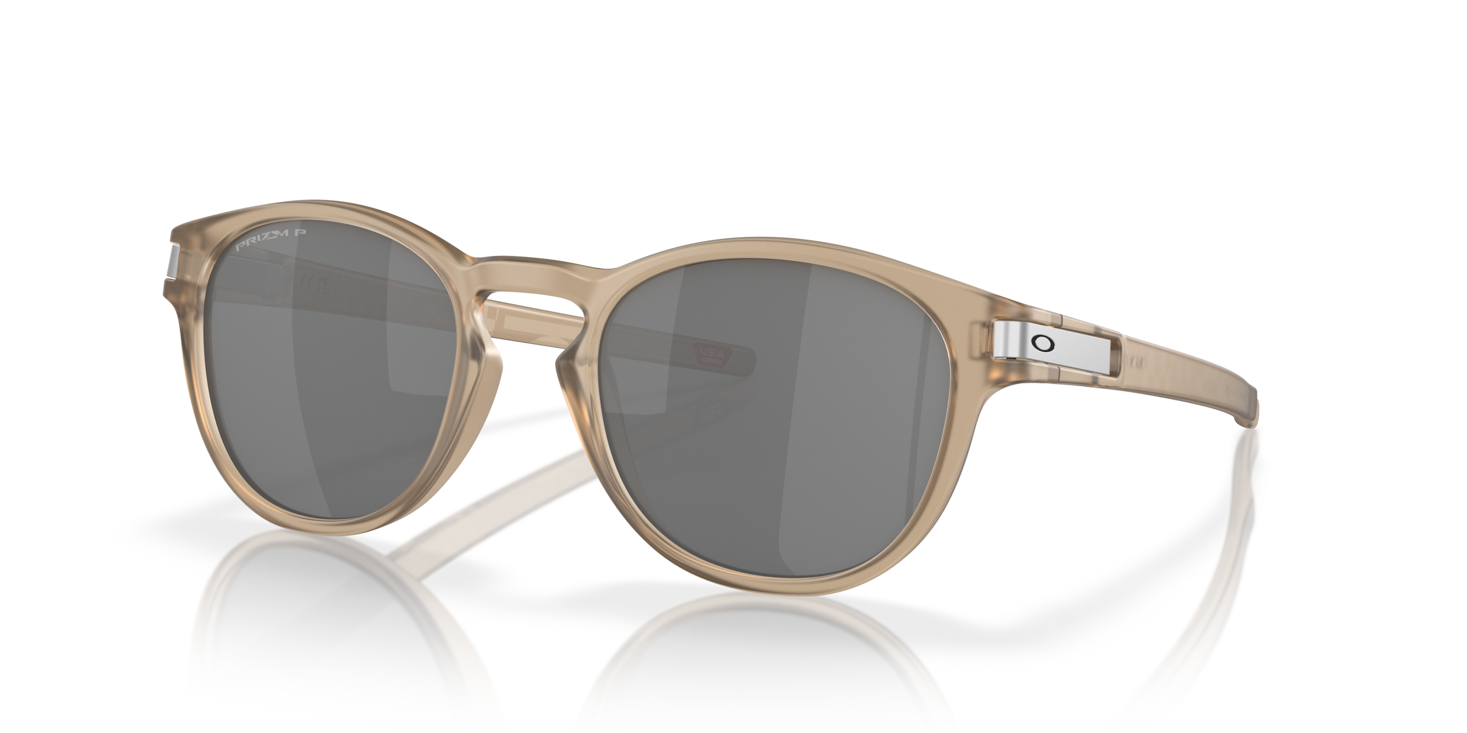 Oakley Latch™ Sunglasses with Matte Sepia Frame and Prizm Black ...