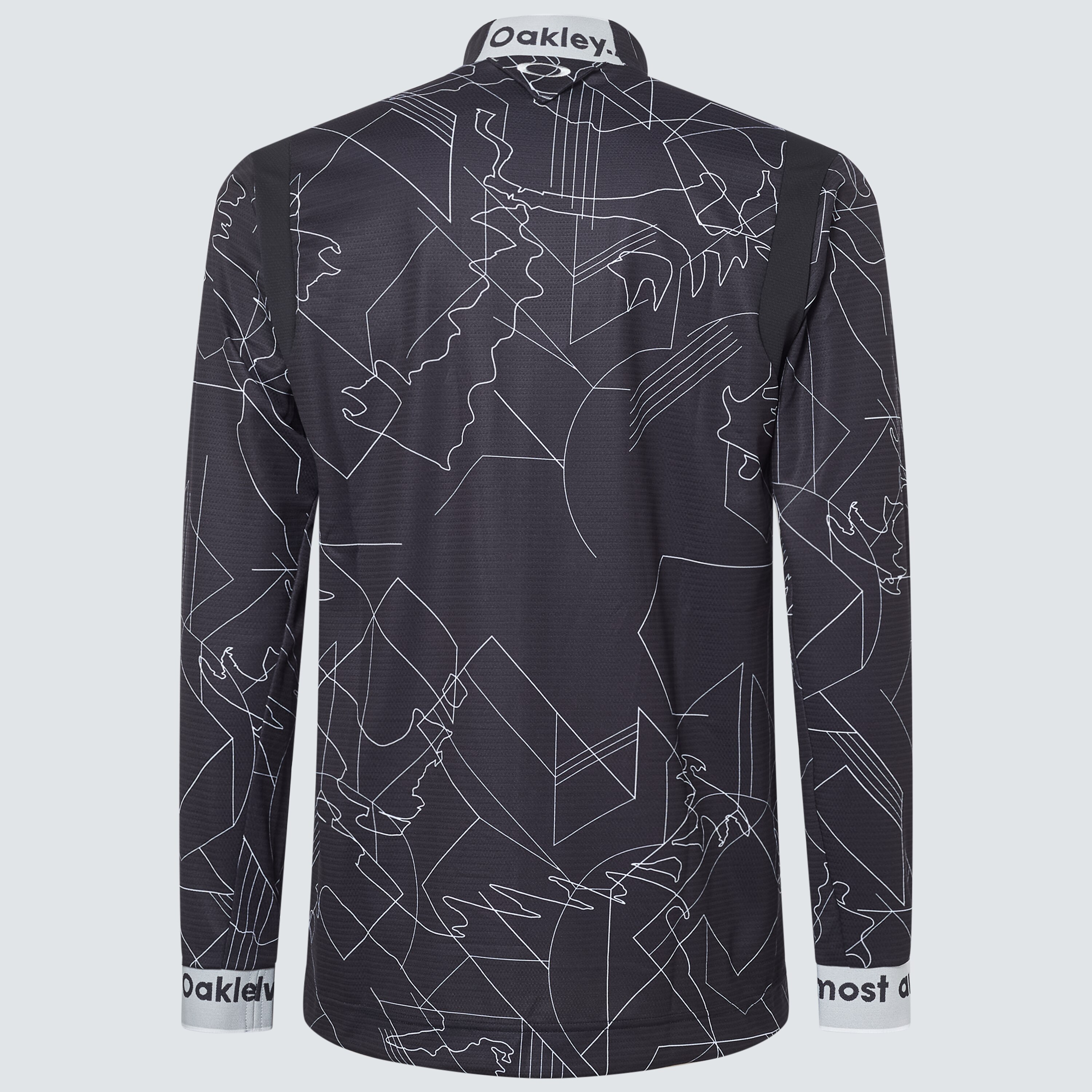 Oakley Skull Vector Ls Mock Shirt - Black Print | Oakley® 日本