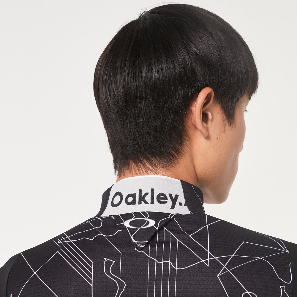 Oakley Skull Vector Ls Mock Shirt - Black Print | Oakley® 日本