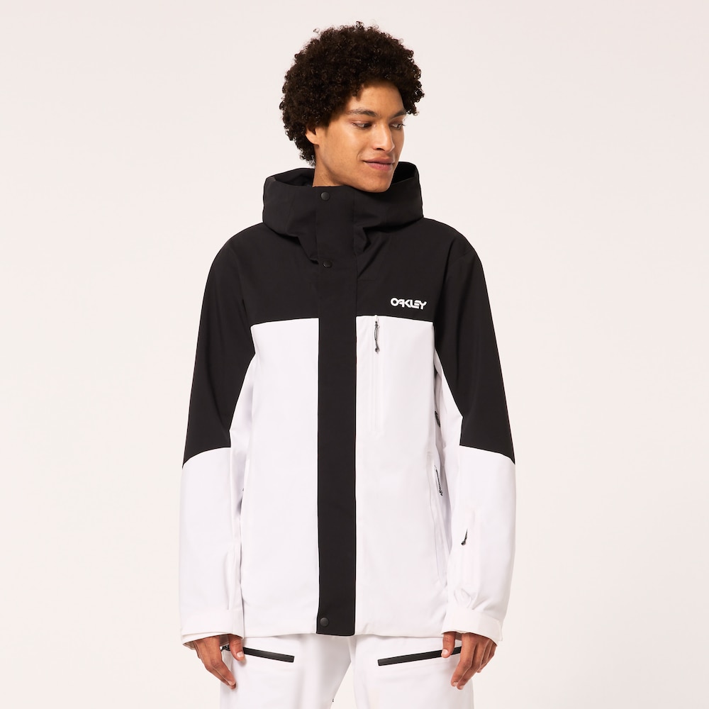Oakley Tnp Tbt Shell Jacket in White/black | Oakley® US