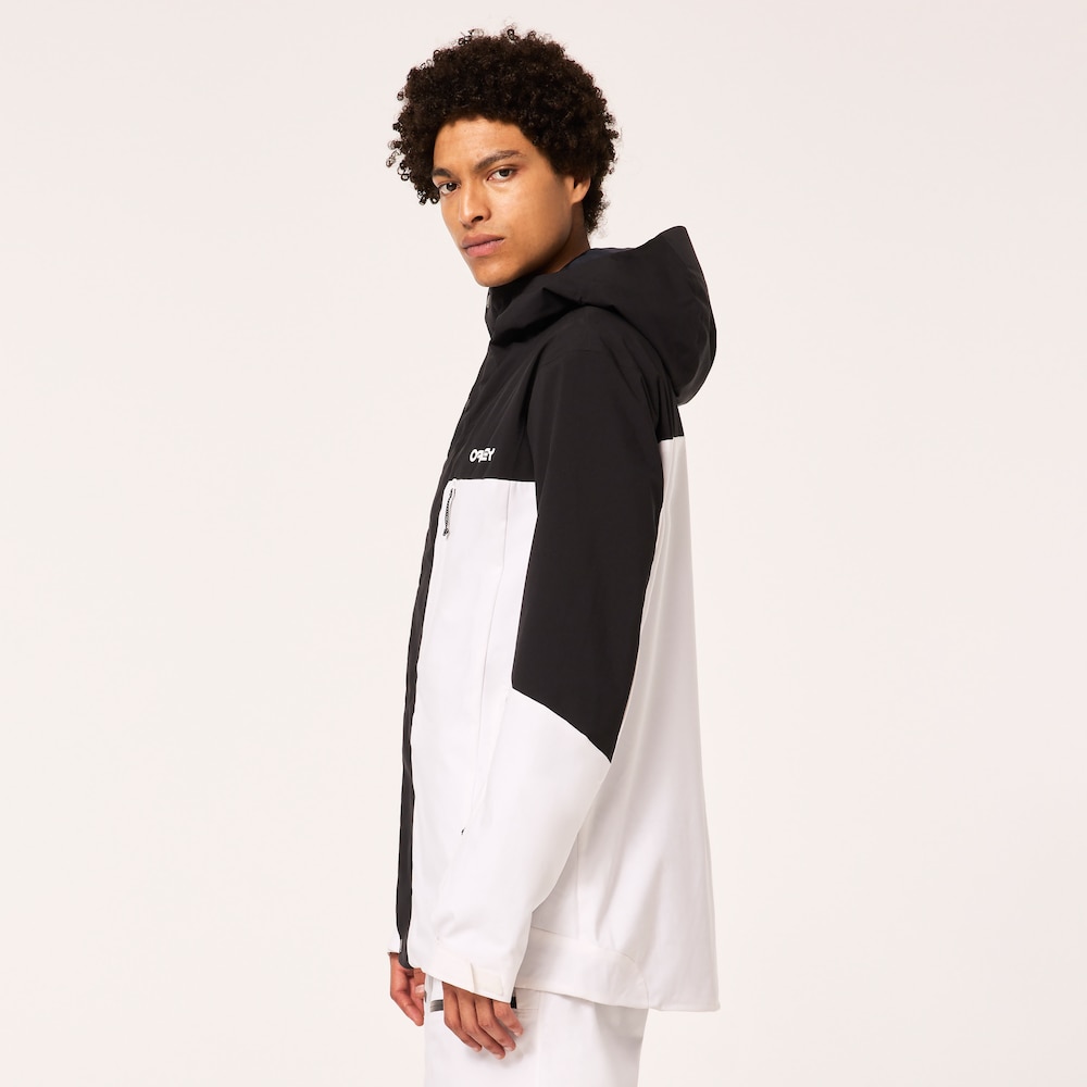 Oakley Tnp Tbt Shell Jacket in White/black | Oakley® US