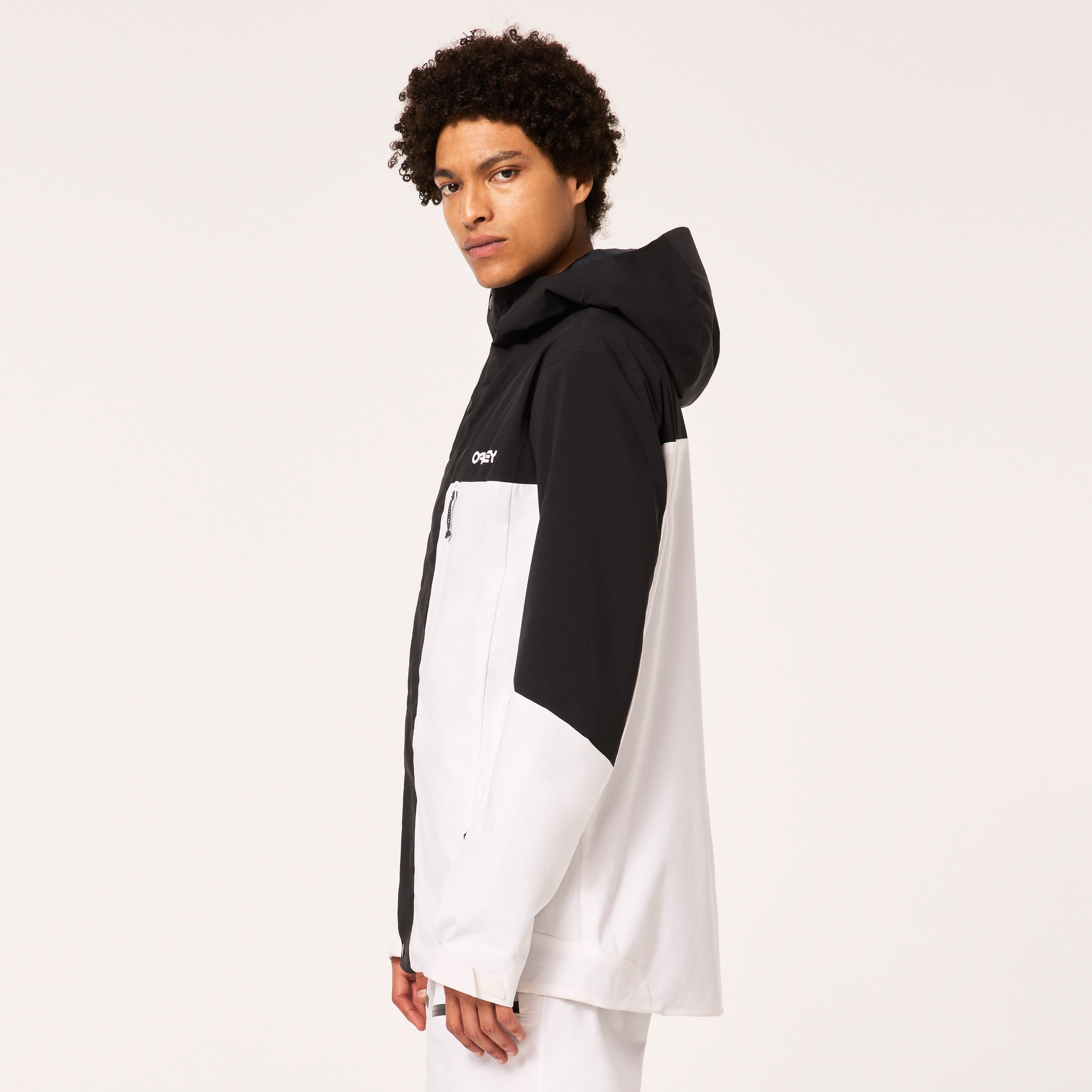 Oakley Tnp Tbt Shell Jacket in White/black | Oakley® US