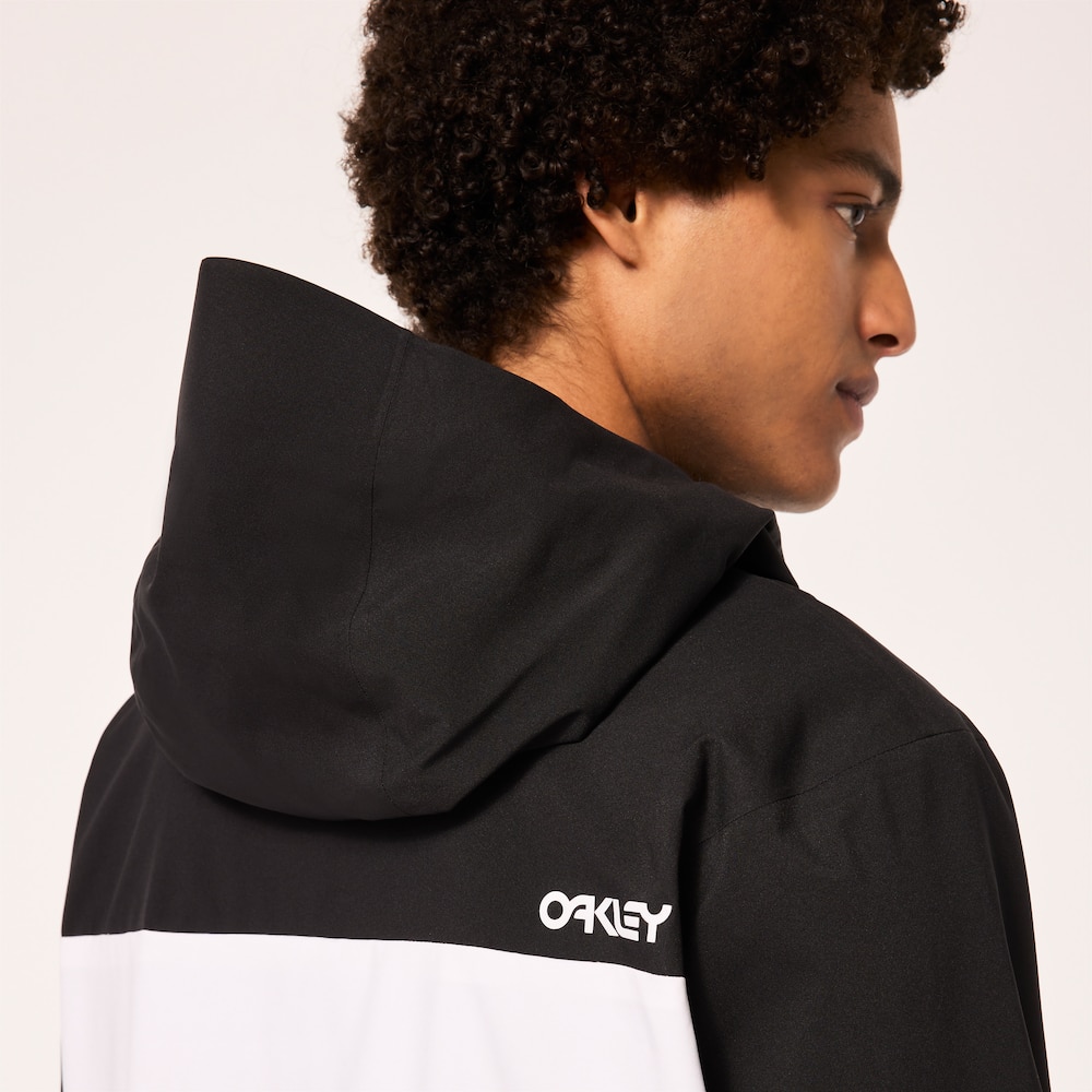 Oakley Tnp Tbt Shell Jacket in White/black | Oakley® US
