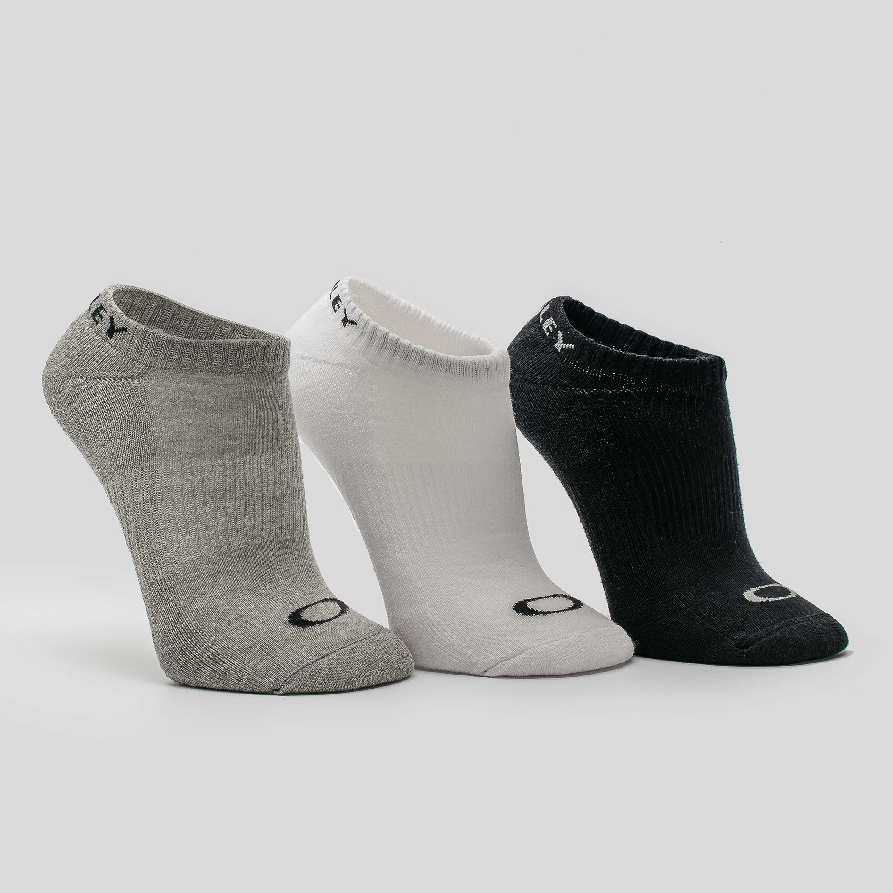 Oakley Meia Bark Low Quarter - 3 Pares em Assorted | Oakley® BR