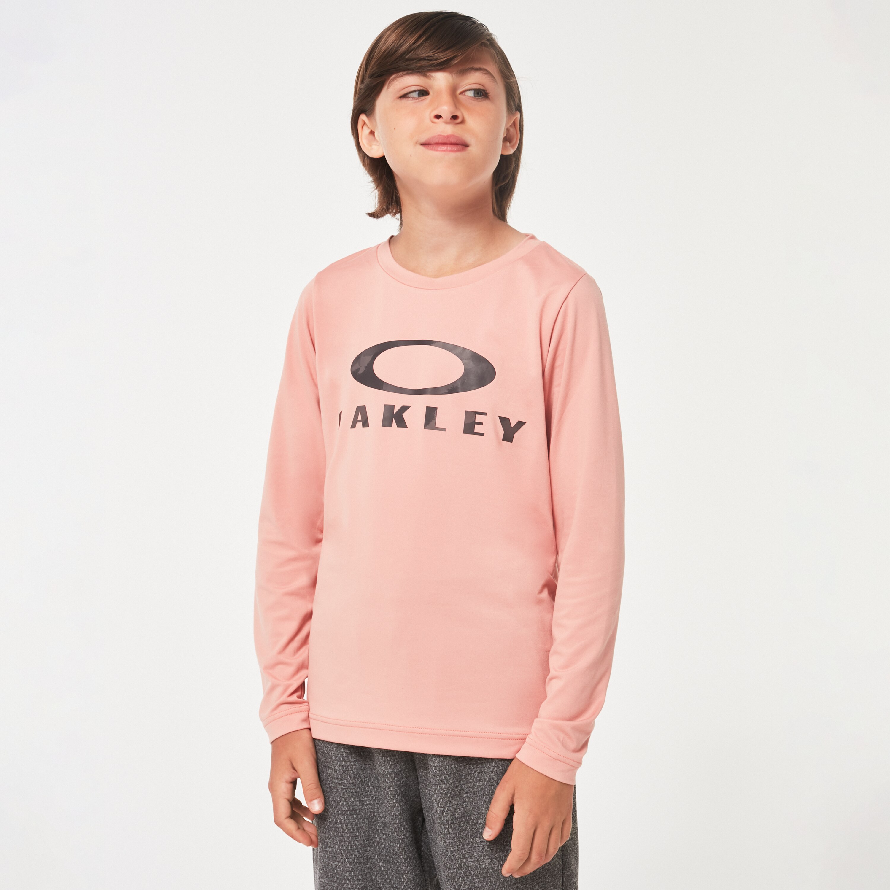 Oakley Enhance Qd Ls Graph Tee Evo Ytr 4.0 - Coral Marle | Oakley® 日本