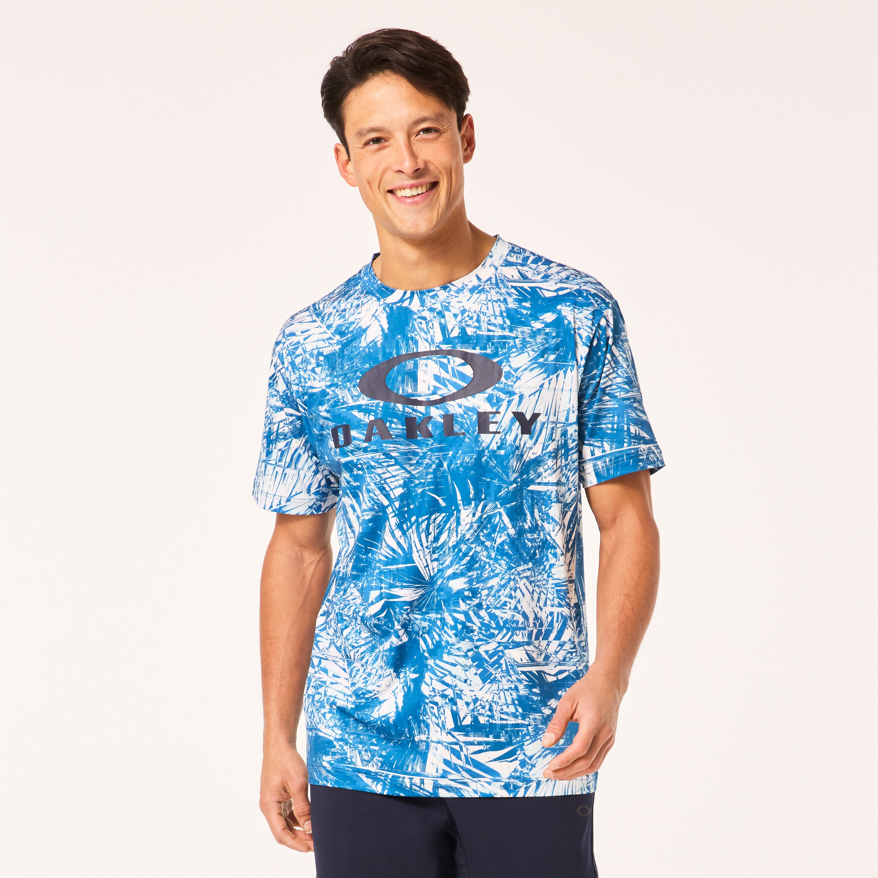 Oakley Enhance Qdevo SS Tee Graphic 3.0 - Blue Print | Oakley® 日本