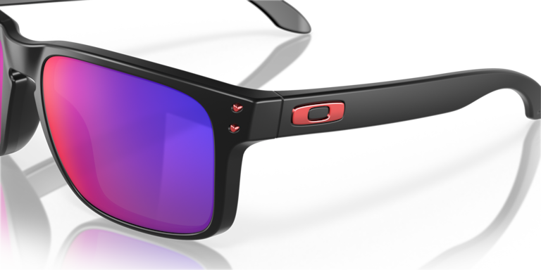 Holbrook™ + Red Iridium Lenses, Matte Black Frame Sunglasses | Oakley® AU