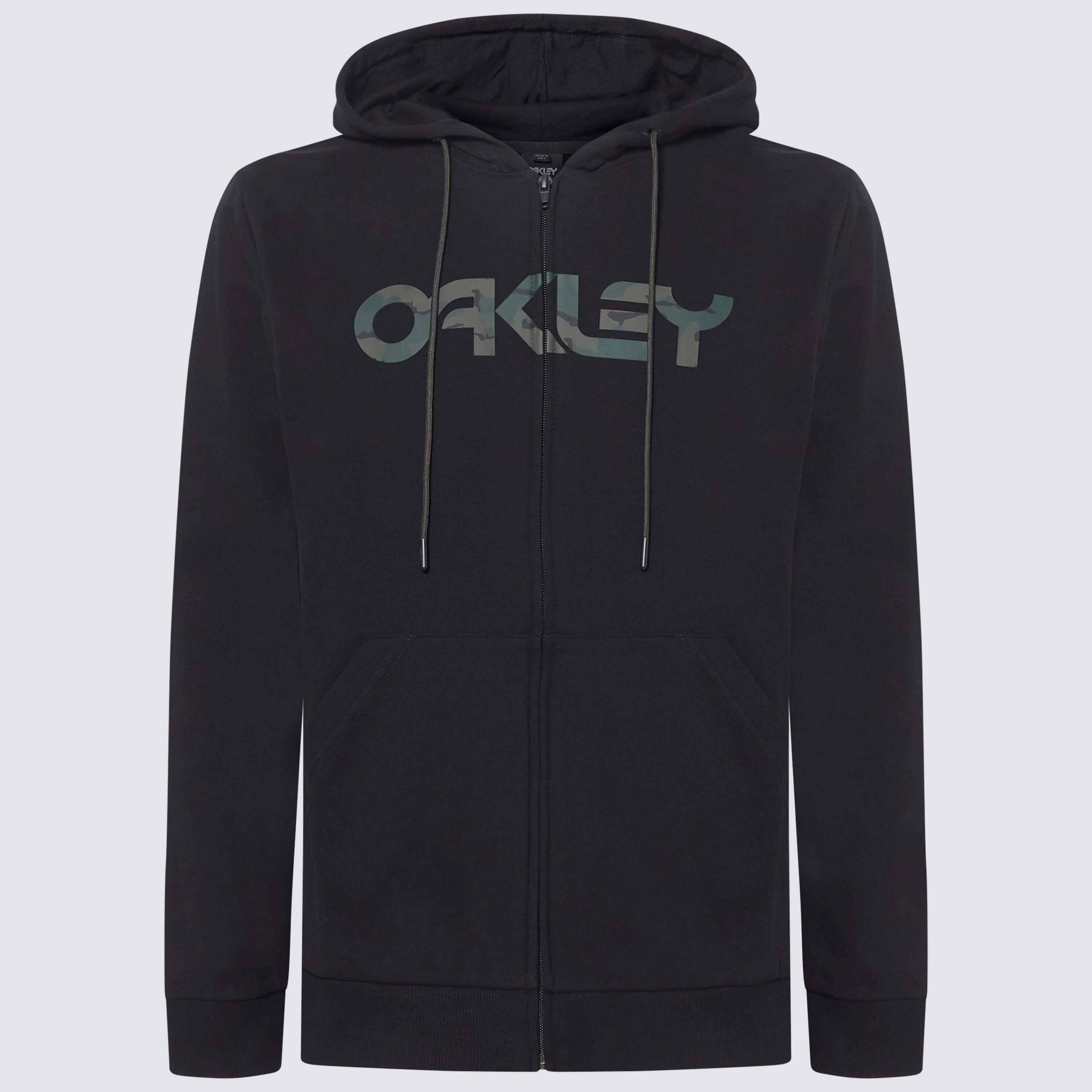 Oakley Teddy Full Zip Hoodie - Black/B1B Camo Hunter | Oakley ...