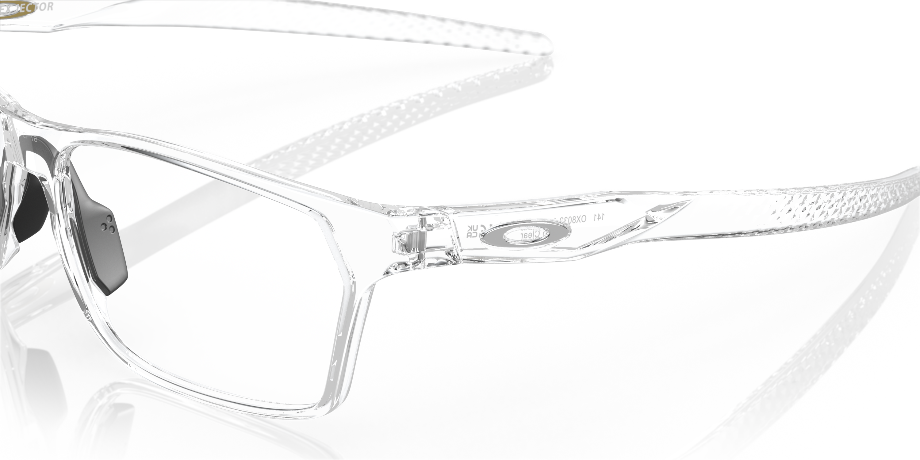 Hex Jector Polished Clear Eyeglasses | Oakley® | Official Oakley ...