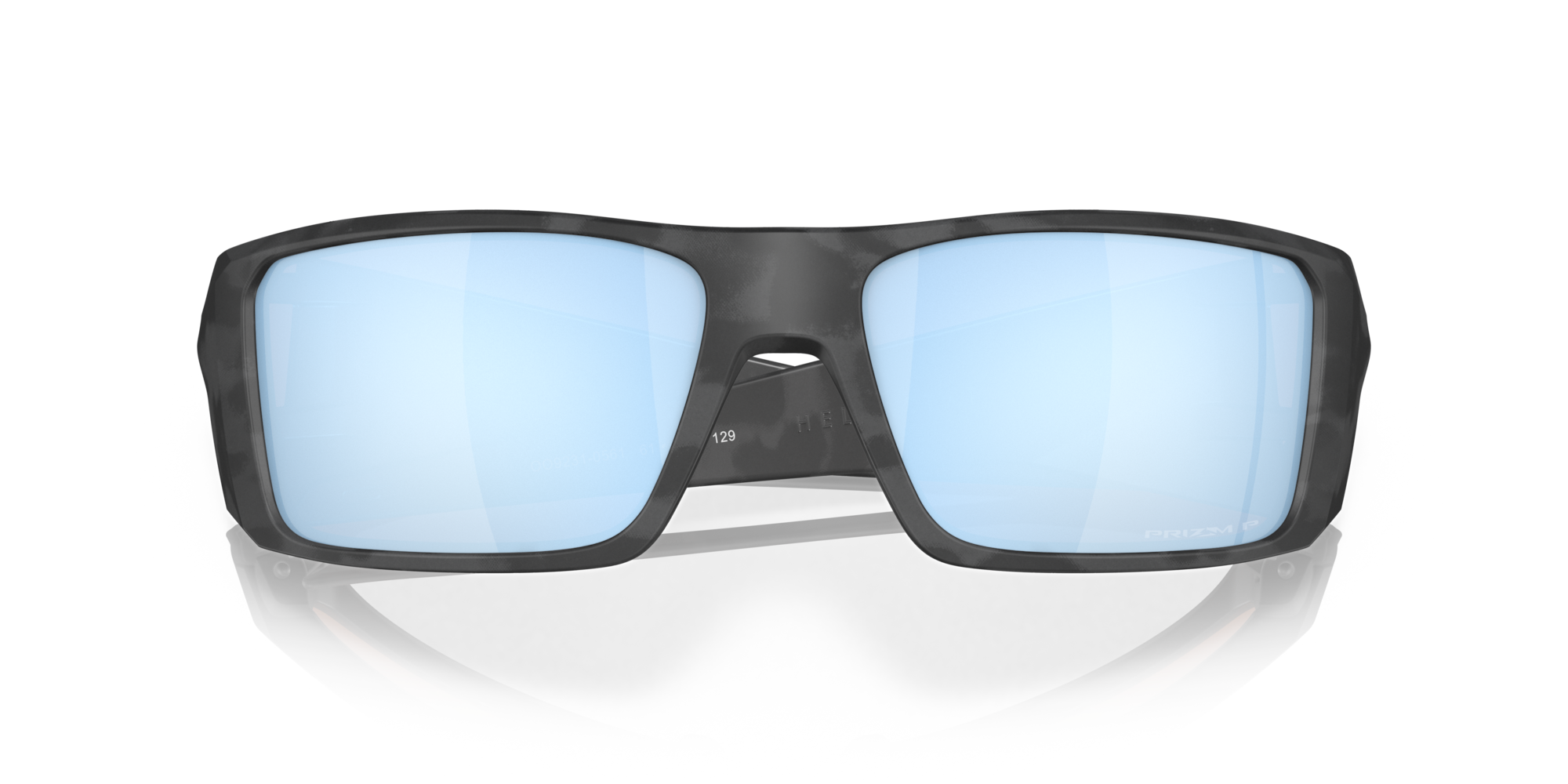 Heliostat Prizm Deep Water Polarized Lenses, Matte Black Camo Frame ...