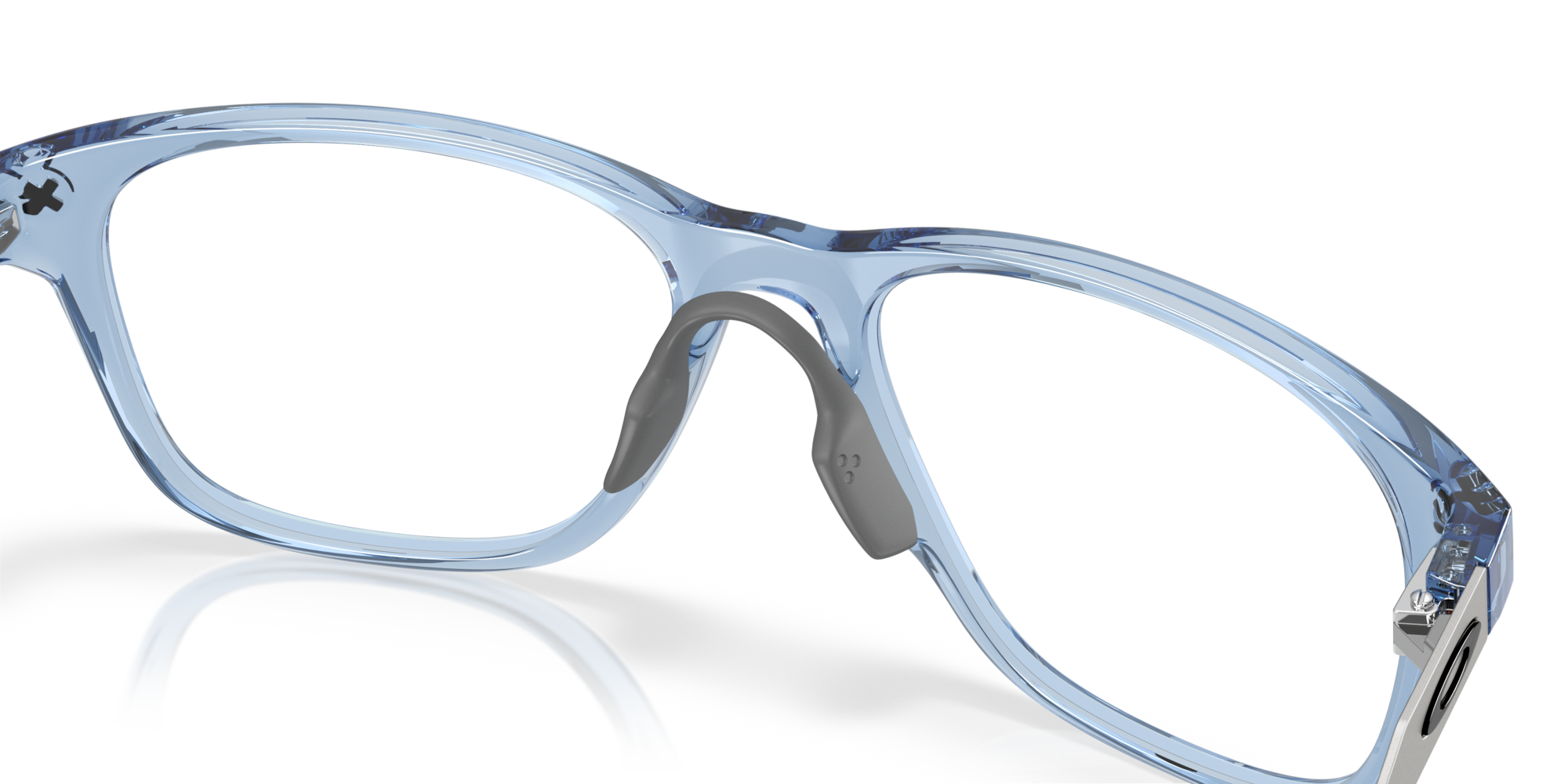 Oakley Cerebral Eyeglasses with Transparent Blue Frame | Oakley® US