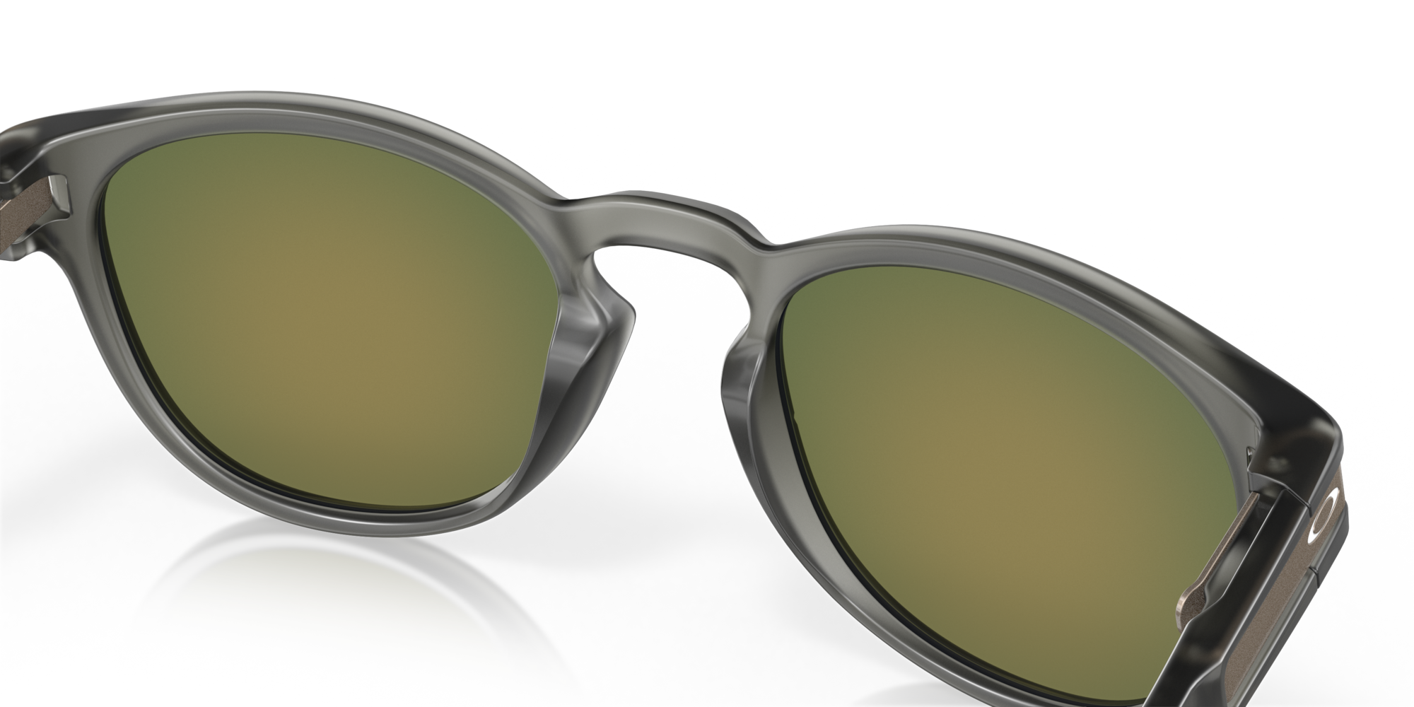 Latch™ (Low Bridge Fit) Prizm Ruby Polarized Lenses, Matte Grey Smoke ...