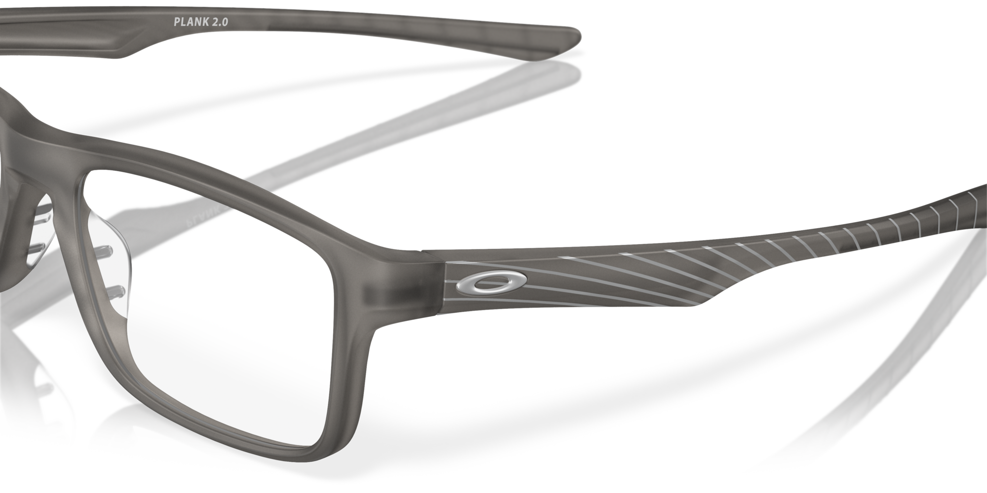 Plank 2.0 Satin Grey Smoke Eyeglasses | Oakley® US