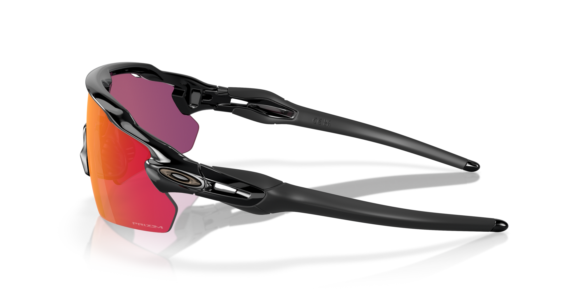 Radar® EV Pitch® Prizm Field Lenses, Polished Black Frame Sunglasses ...