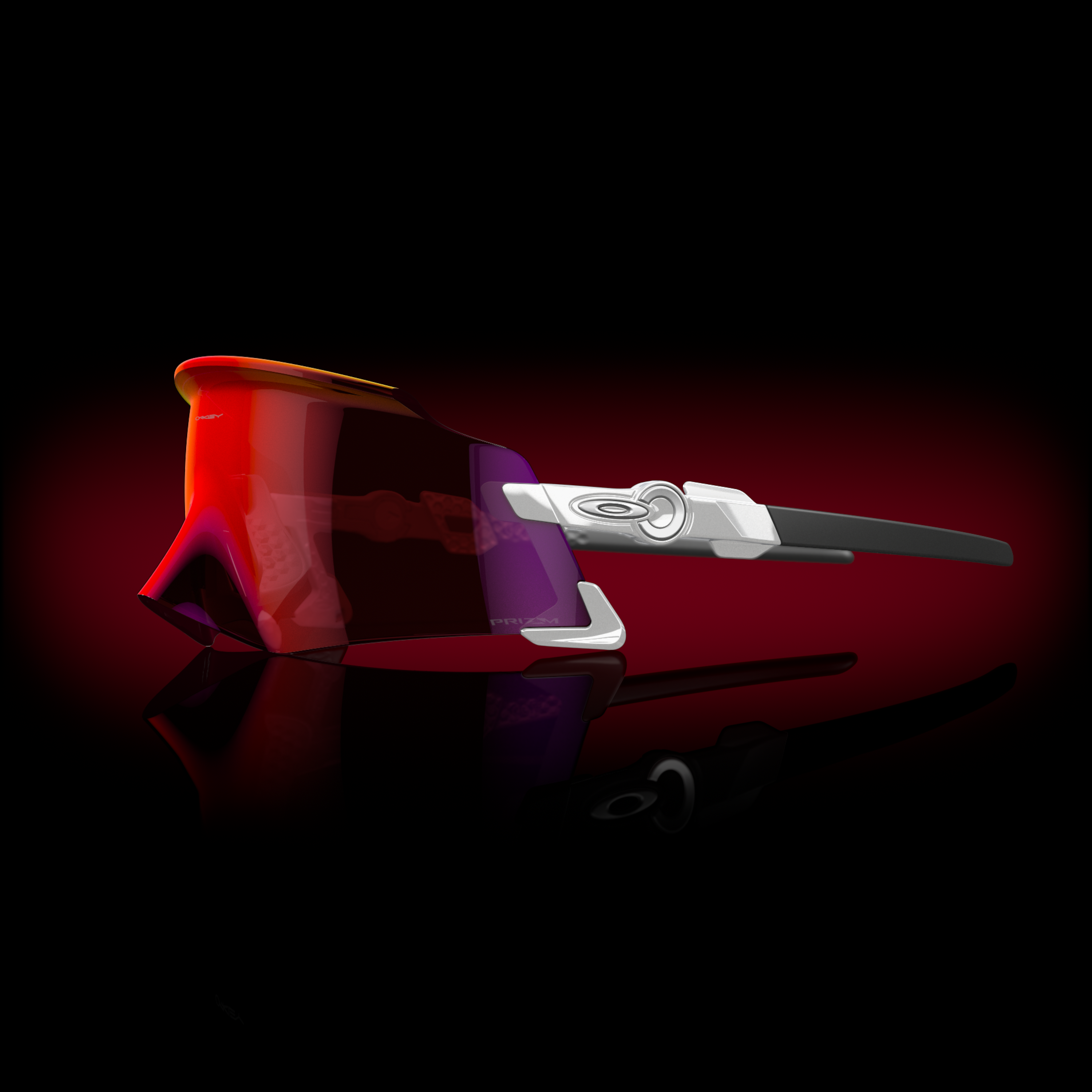 Oakley Kato Prizm Road Lenses, White Frame Sunglasses | Oakley® US