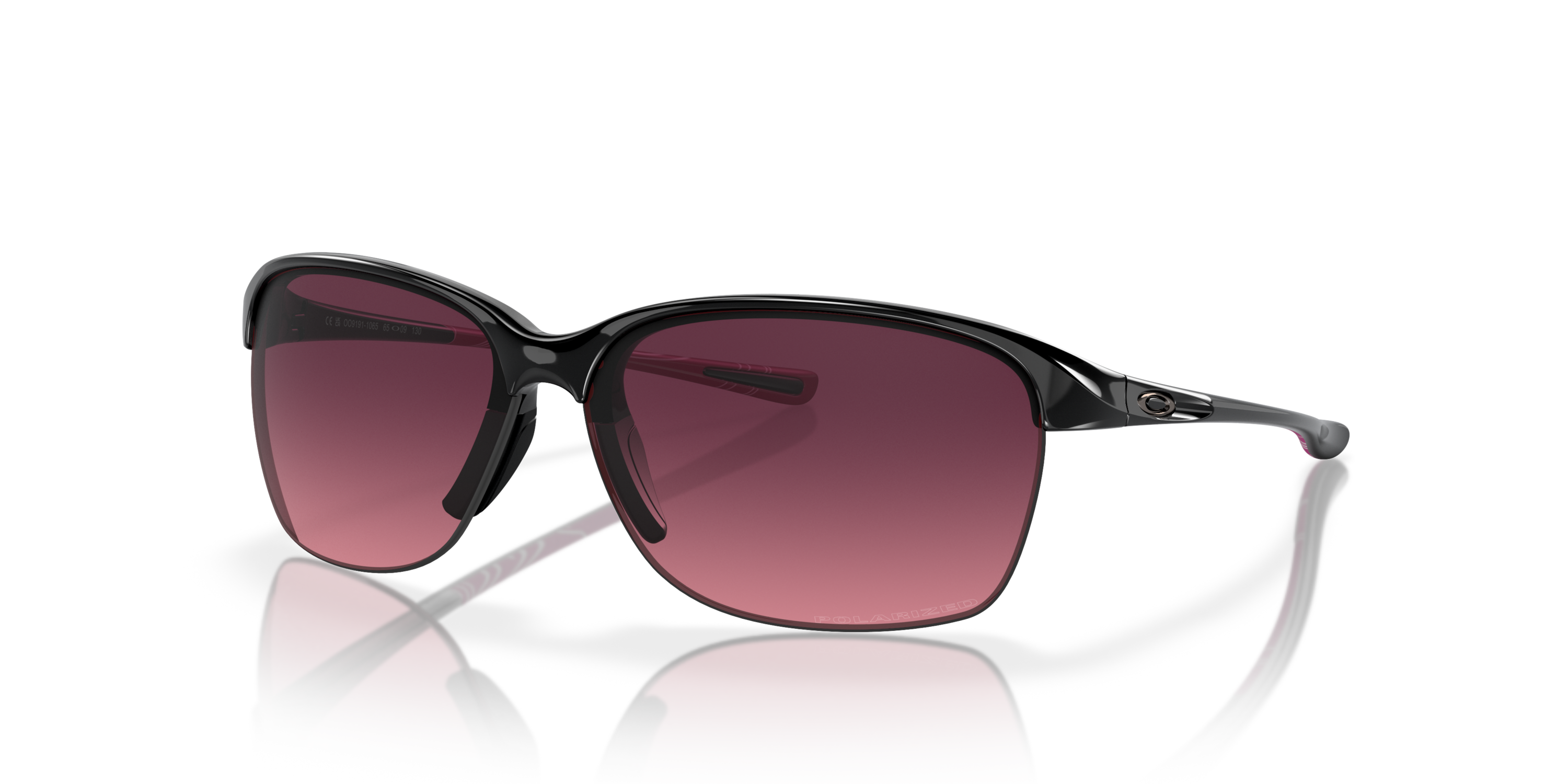 Unstoppable Rose Gradient Polarized Lenses, Polished Black Frame ...