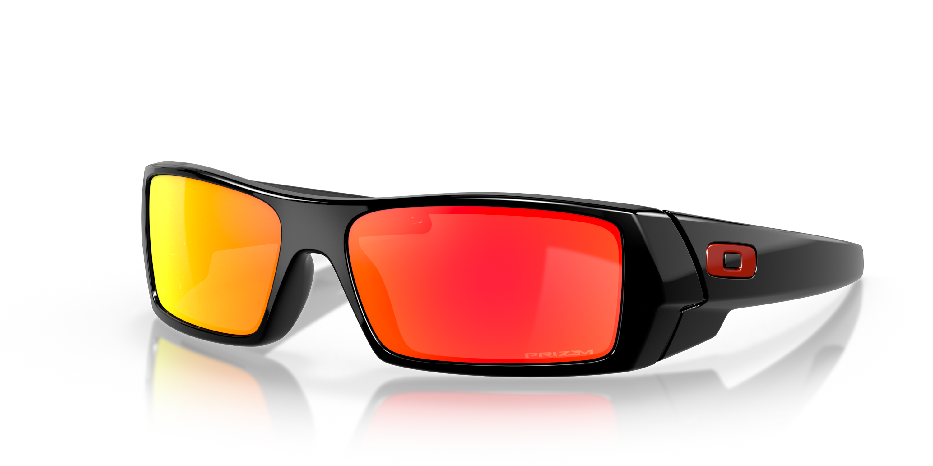 Gascan® Prizm Ruby Lenses, Polished Black Frame Sunglasses | Oakley® US