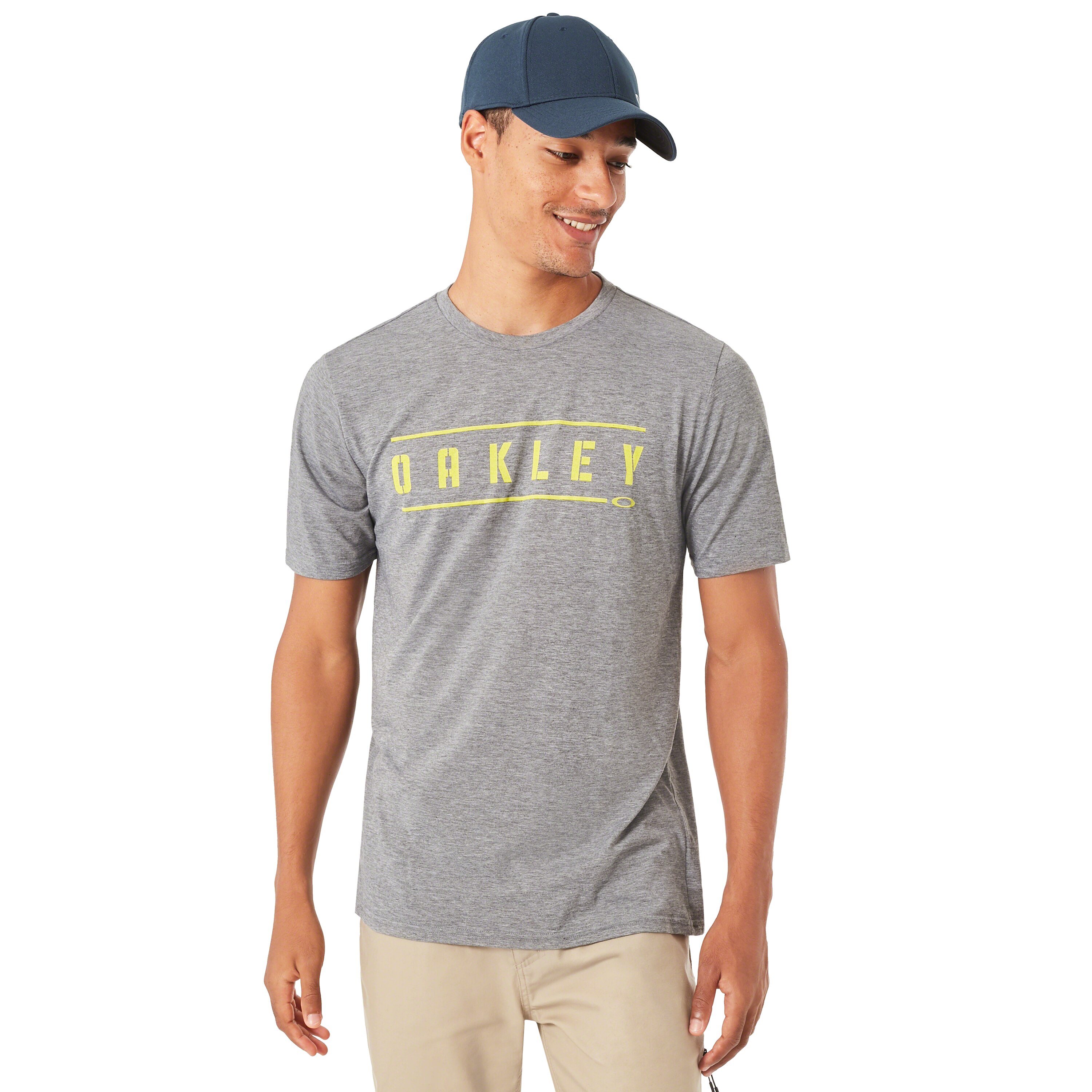Oakley O-Double Stack Tee - Athletic Heather Gray | Oakley® | Official ...