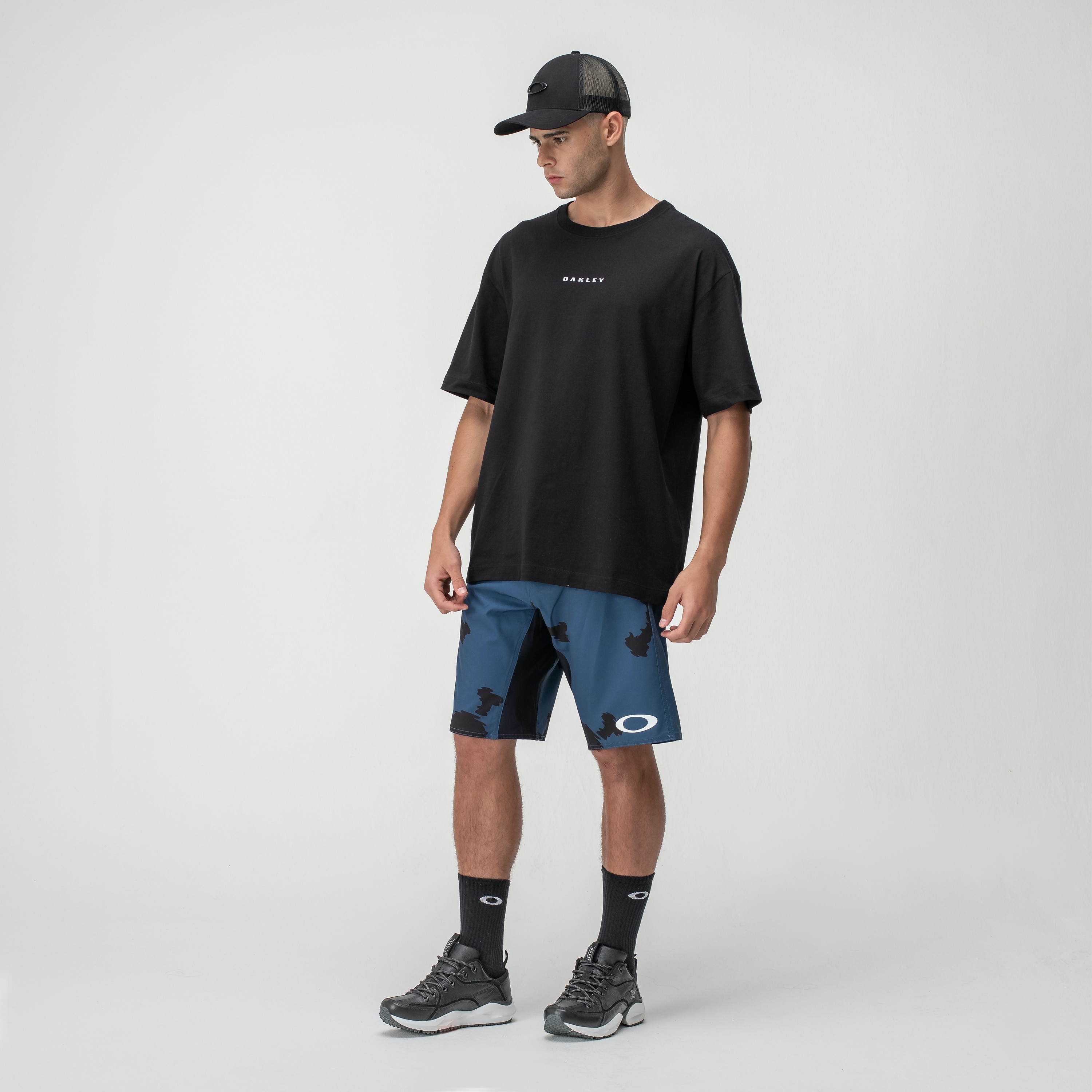 Oakley Blade Pro Printed Boardshorts - Navy Blue | Oakley® BR