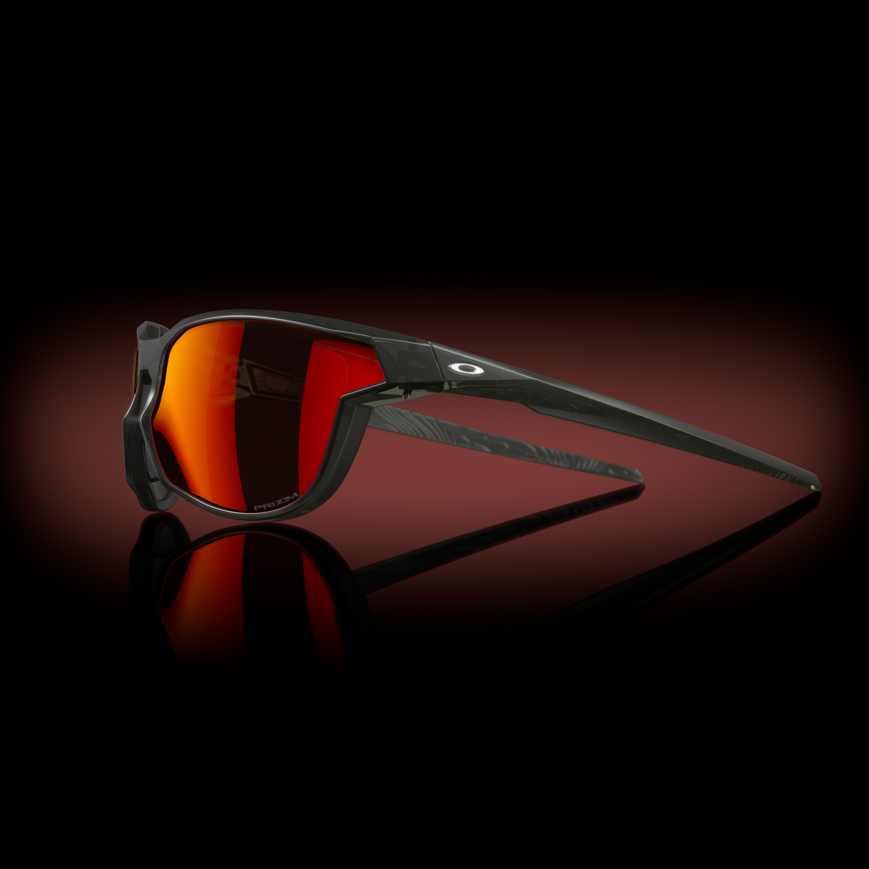 Kaast Prizm Ruby Lenses, Matte Grey Smoke Frame Sunglasses | Oakley® US