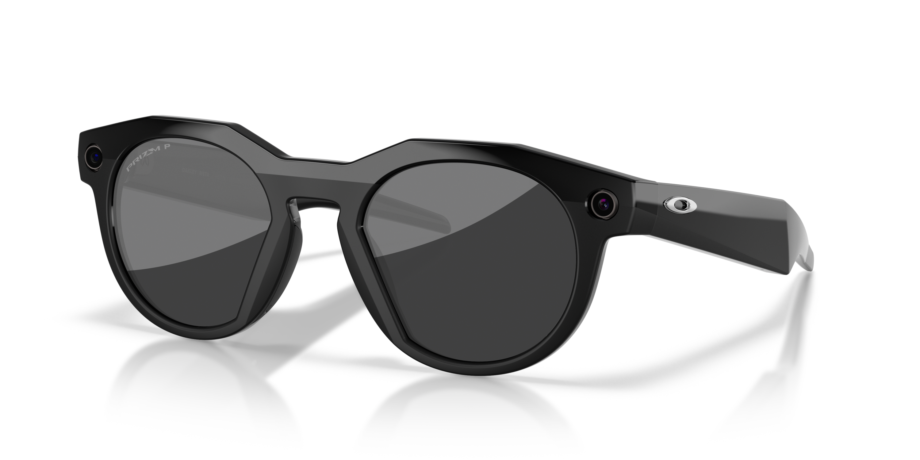 Oakley Meta HSTN Prizm Black Polarized Lenses, Black Frame Sunglasses ...
