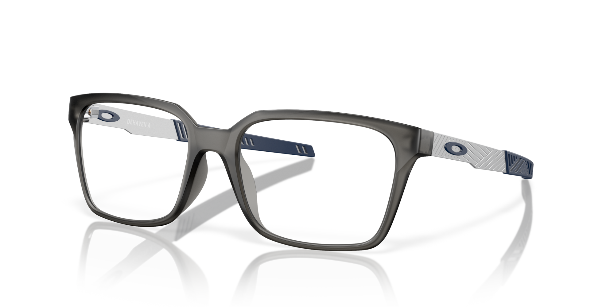 Dehaven (Low Bridge Fit) Satin Grey Smoke Eyeglasses | Oakley® US