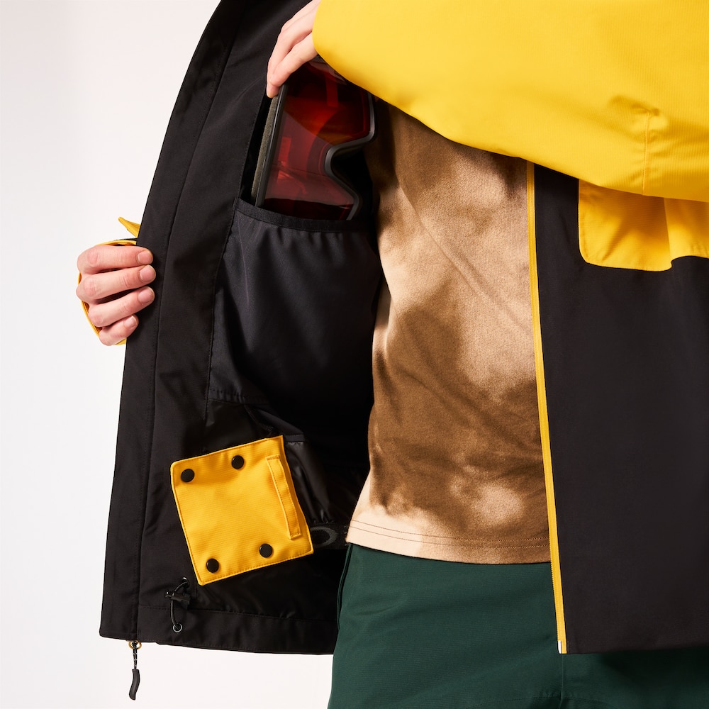Oakley Tc Reduct Earth Shell Jacket - Amber Yellow/Hunter Green ...