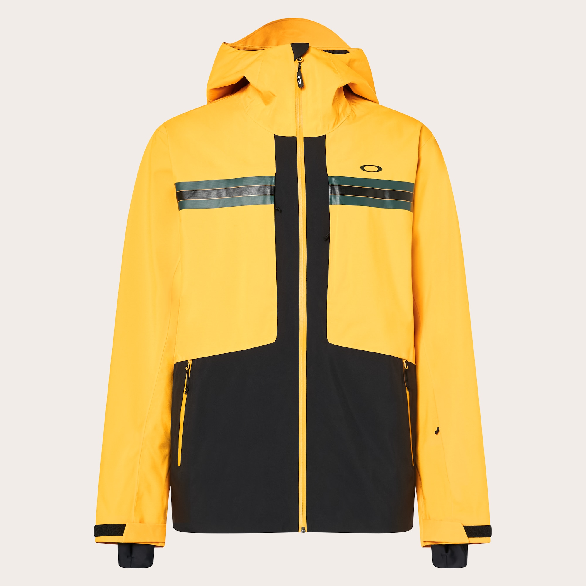 Oakley Tc Reduct Earth Shell Jacket - Amber Yellow/Hunter Green ...