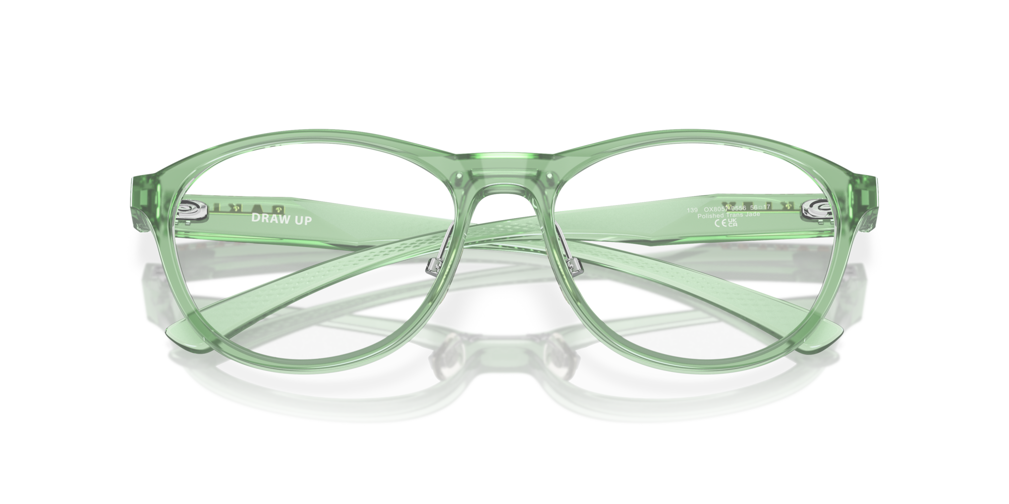 Oakley Draw Up Eyeglasses with Polished Trans Jade Frame | Oakley® US