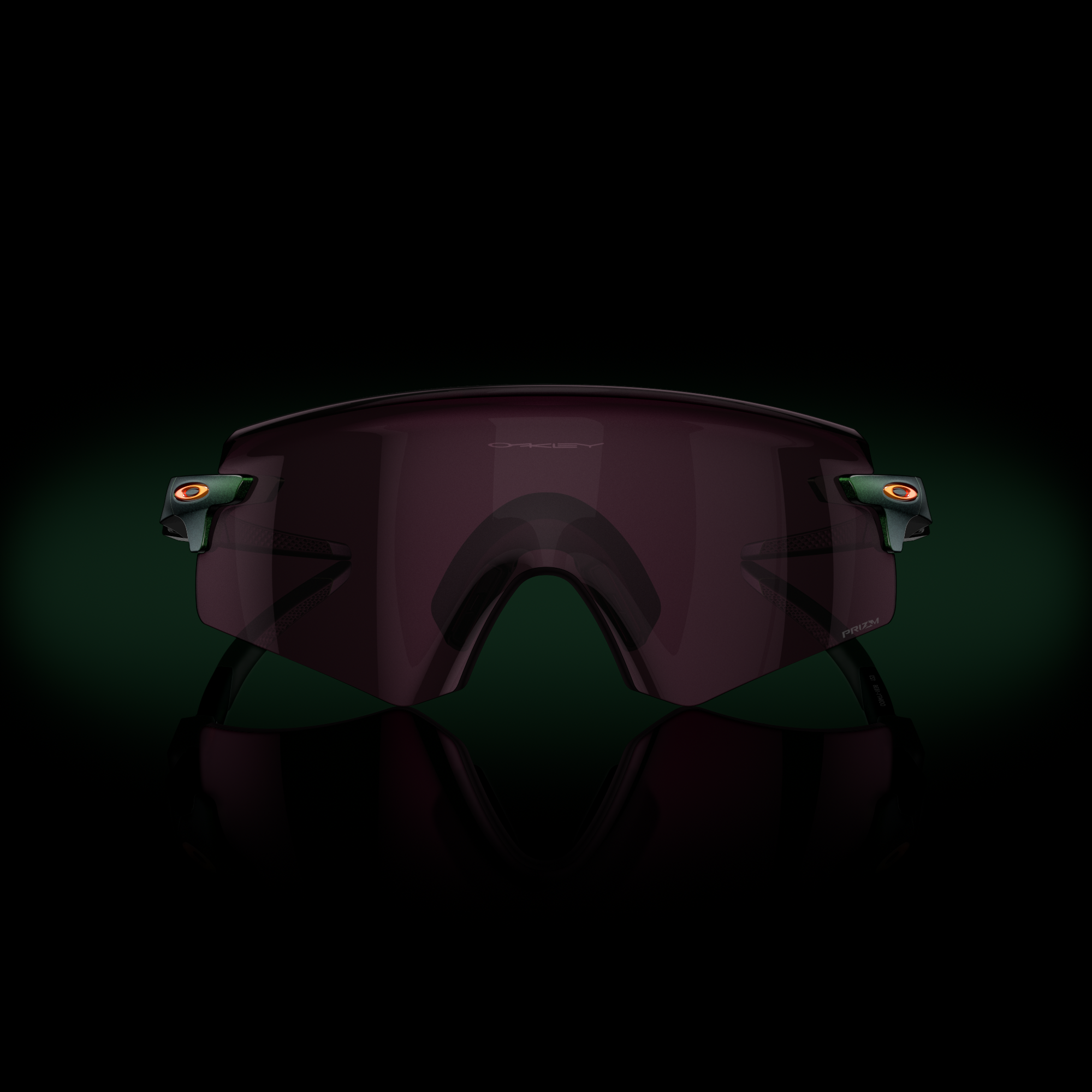 Prizm Road Black Spectrum Gamma Green Encoder-solbriller | Oakley® NO