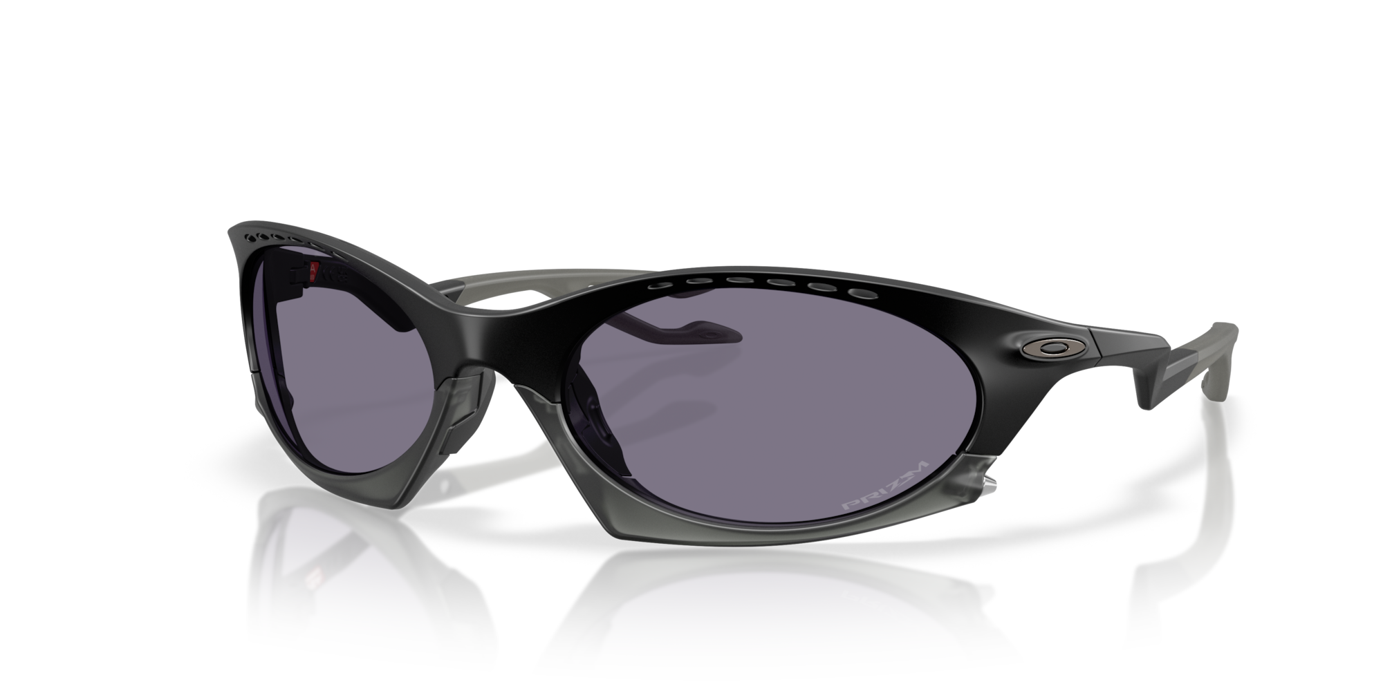Plantaris Prizm Grey Matte Black de sol | Oakley® BR