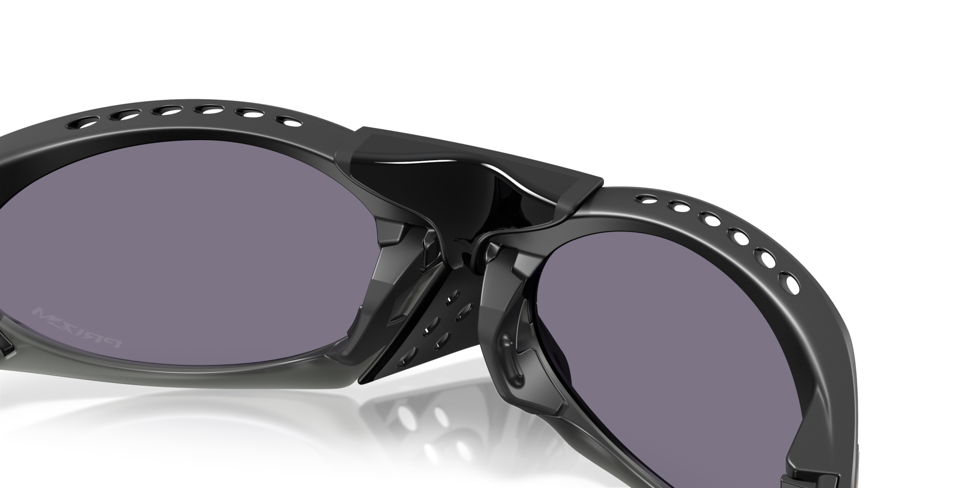 Plantaris Prizm Grey Lenses, Matte Black Frame Sunglasses | Oakley® US