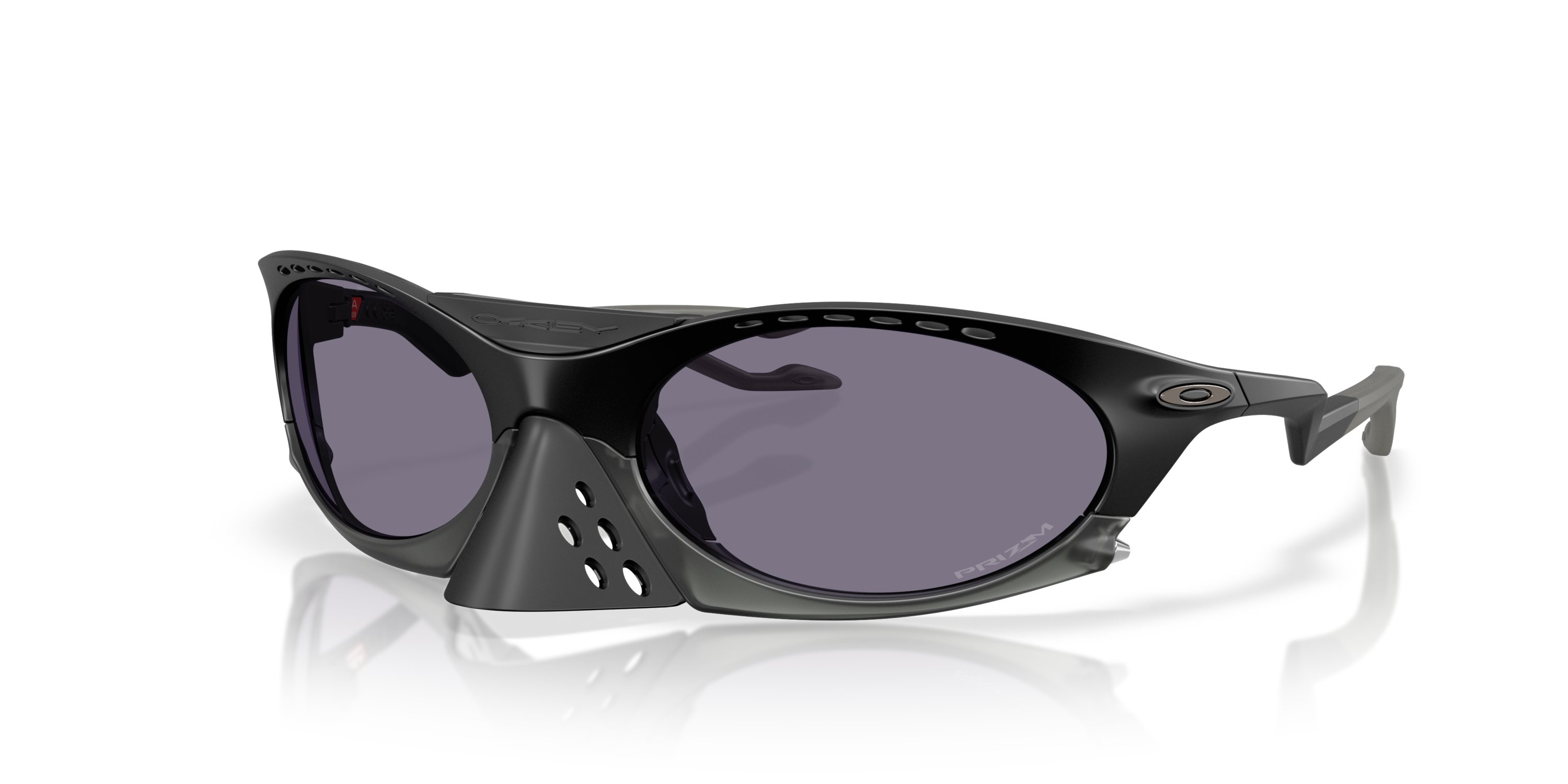 Oakley Plantaris Sunglasses with Matte Black Frame and Prizm Grey ...