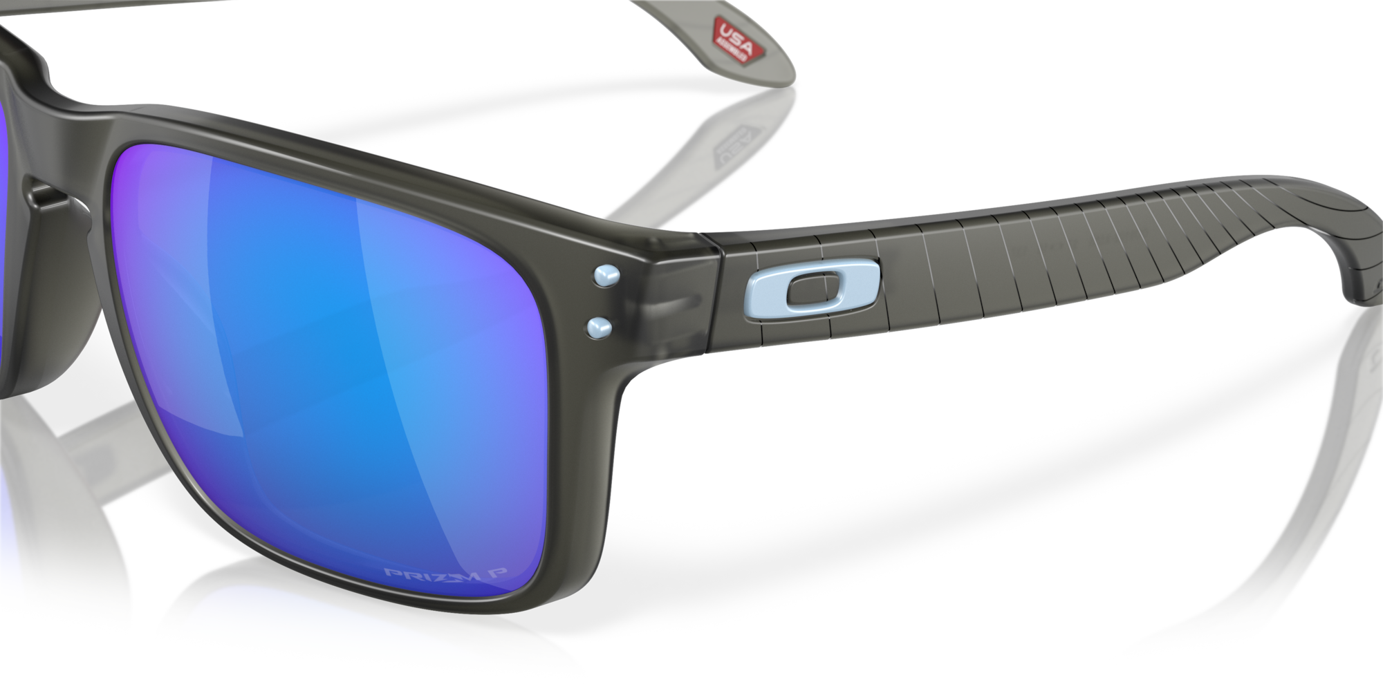 Holbrook™ Prizm Sapphire Polarized Lenses, Matte Grey Smoke Frame ...