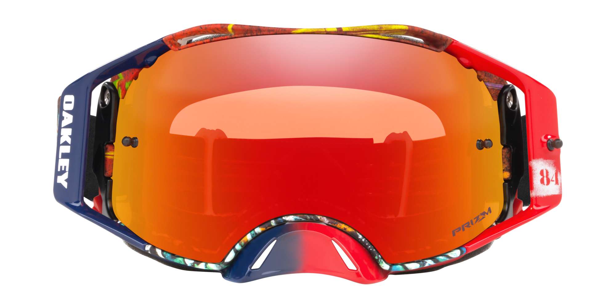 Oakley Airbrake® MX Goggles - Jeffrey Herlings Graffito Red White Black ...