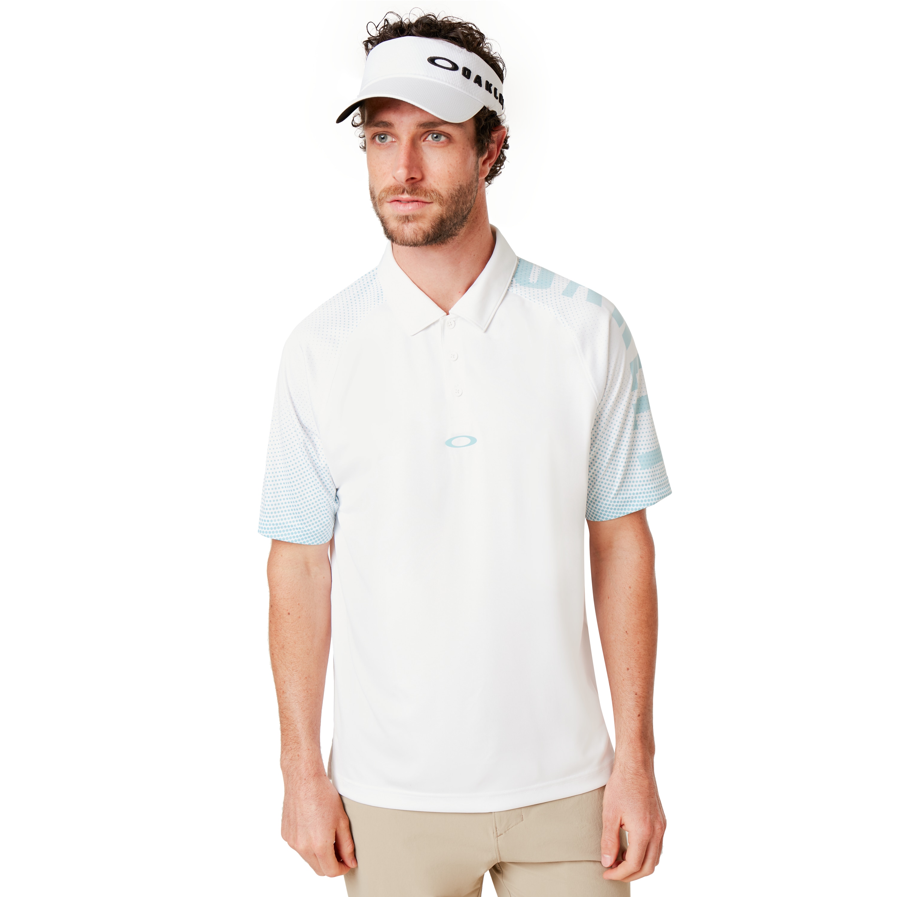 Oakley Graphic Logo Sleeves Polo - White | Oakley® | Official Oakley ...