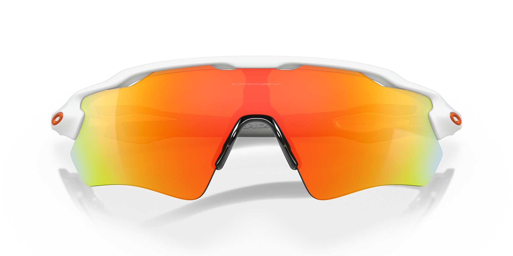 Radar® EV Path® Fire Iridium Lenses, Polished White Frame Sunglasses ...