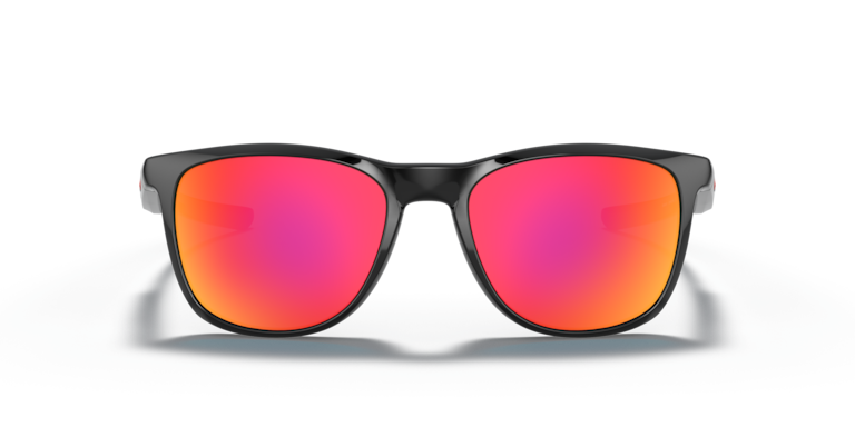 Trillbe™ X Ruby Iridium Lenses, Polished Black Frame Sunglasses ...