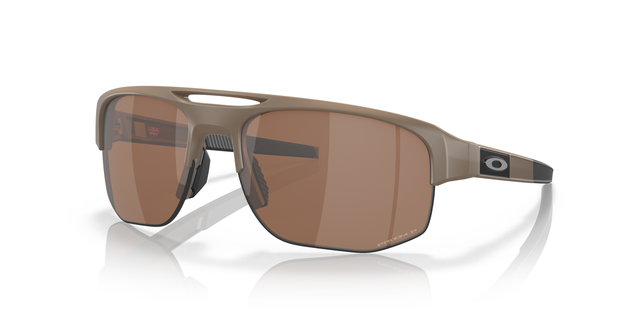 Mercenary Prizm Tungsten Polarized Lenses, Terrain Tan Frame Sunglasses ...