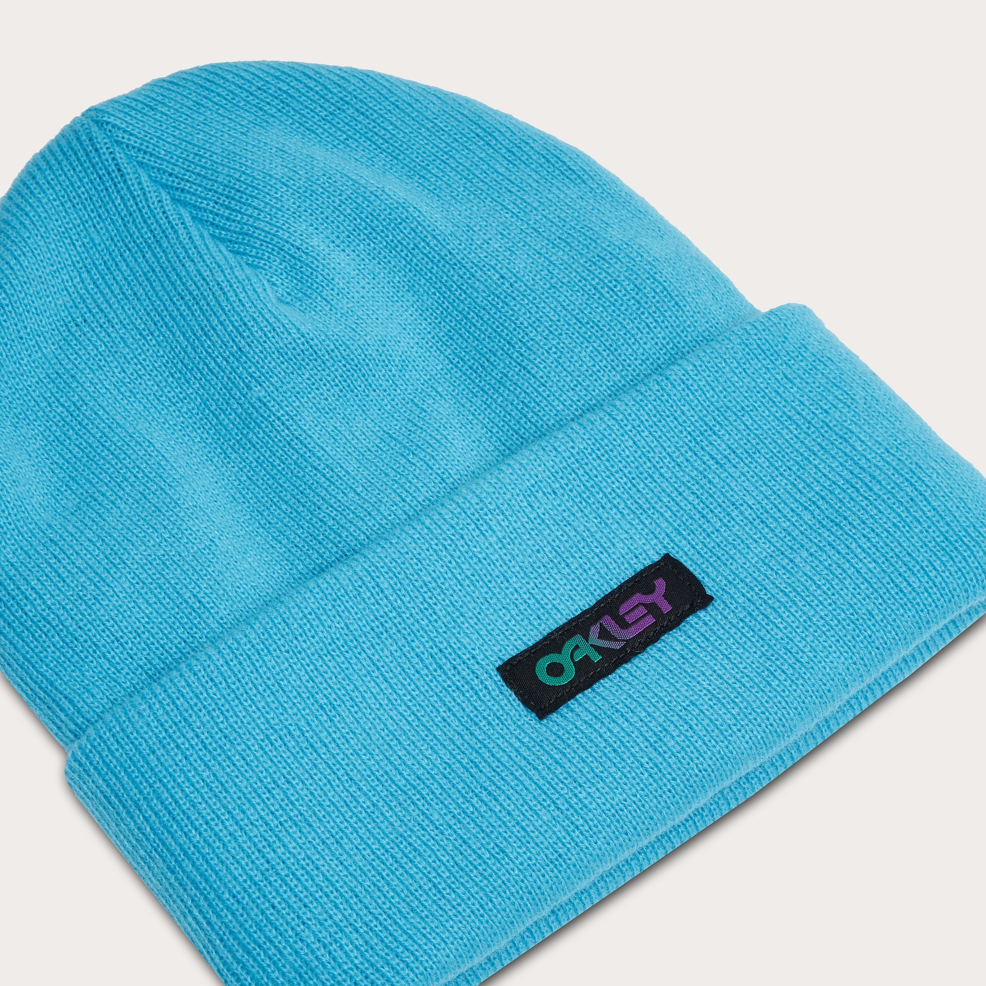 Oakley B1B Gradient Patch Beanie - Bright Blue | Oakley® US