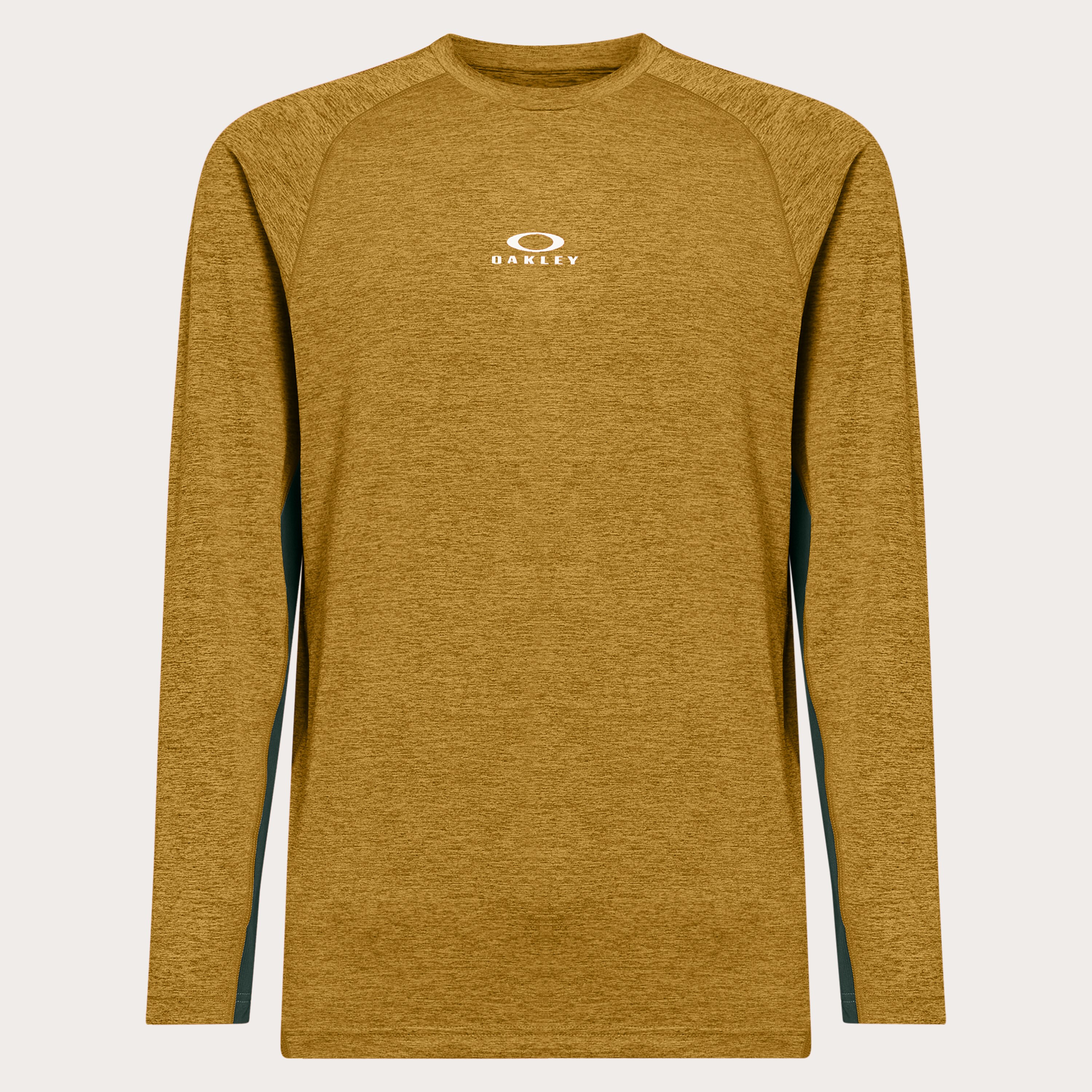 Oakley O Fit Rc LS Tee - Green/Yellow Heather | Oakley® US