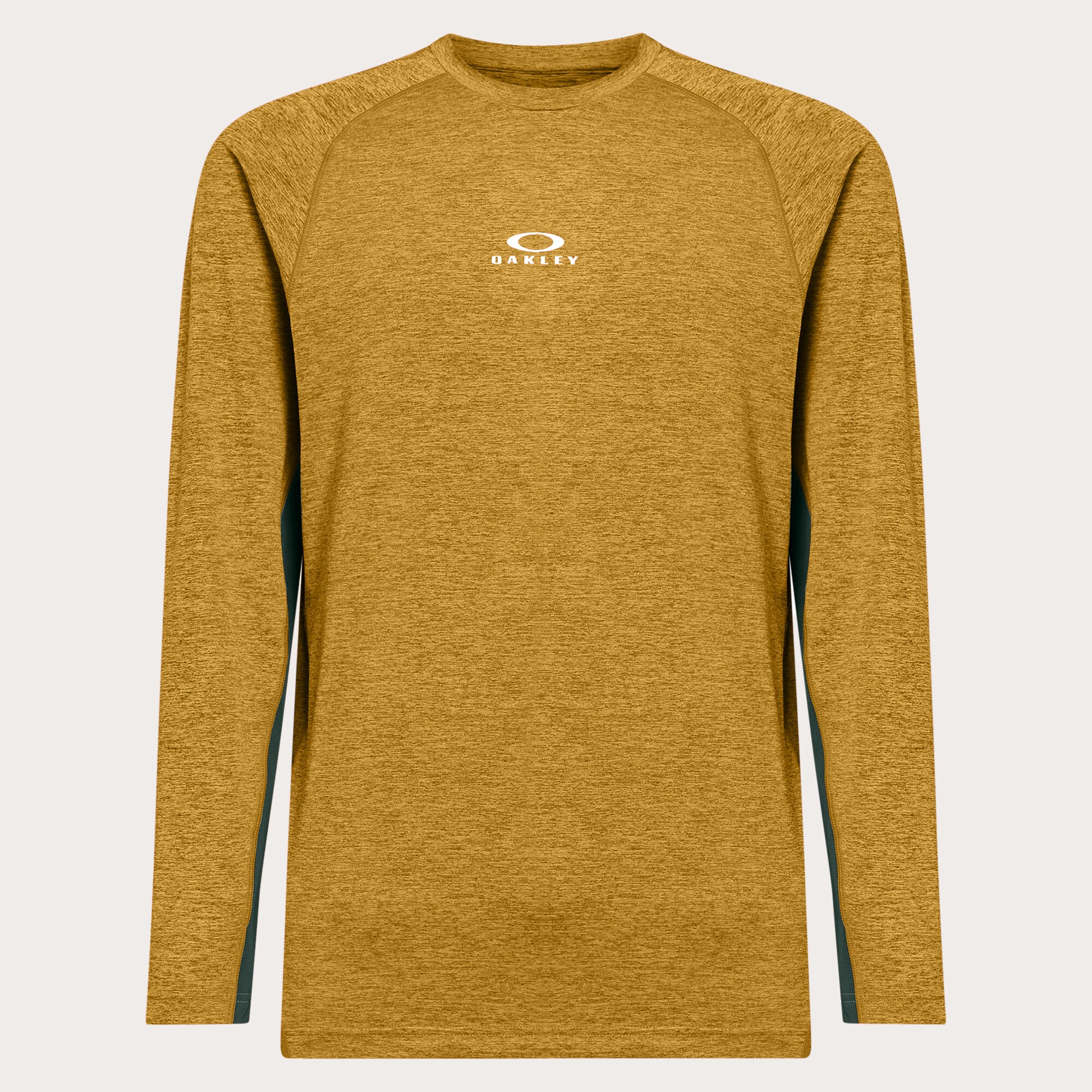 Oakley O Fit Rc LS Tee - Green/Yellow Heather | Oakley® US