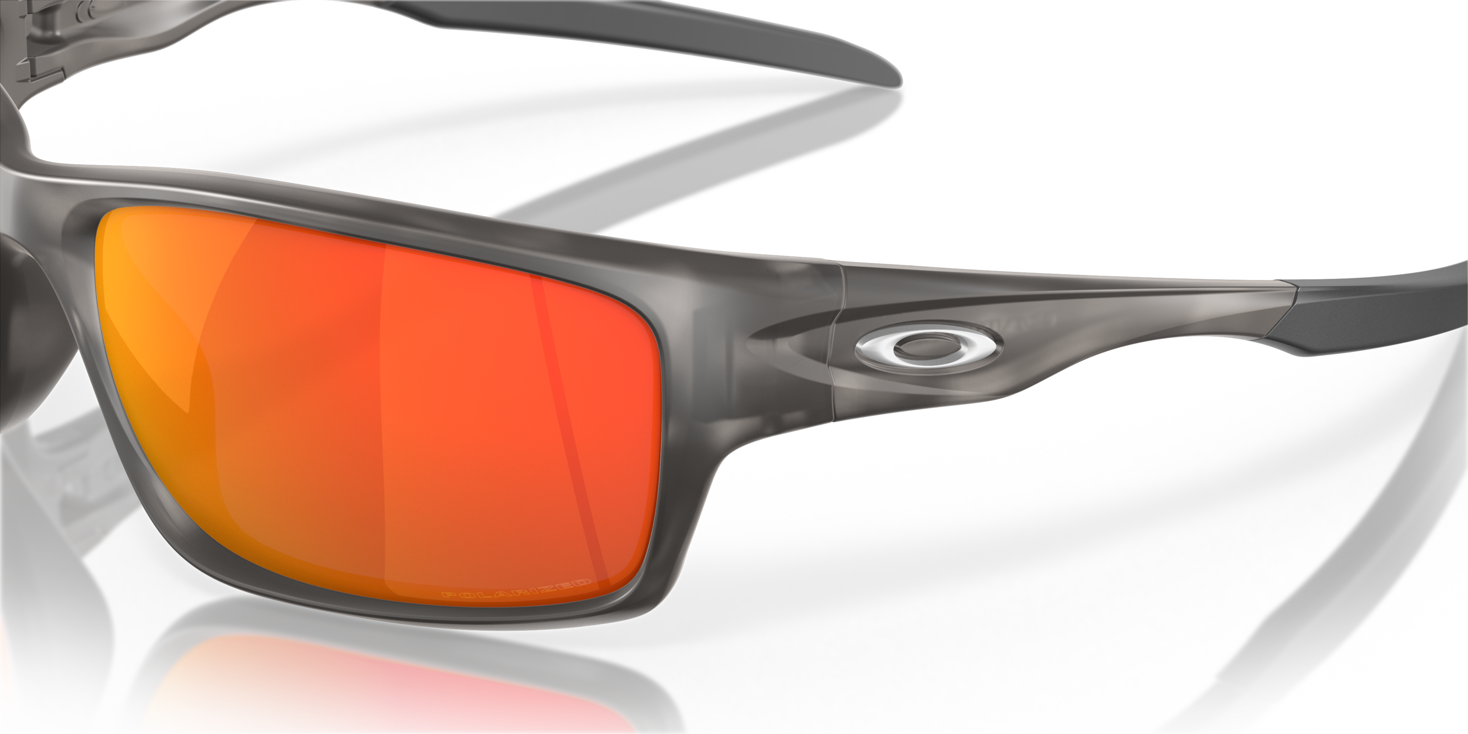Oakley Canteen Sunglasses with Matte Black Tortoise Frame and Ruby ...